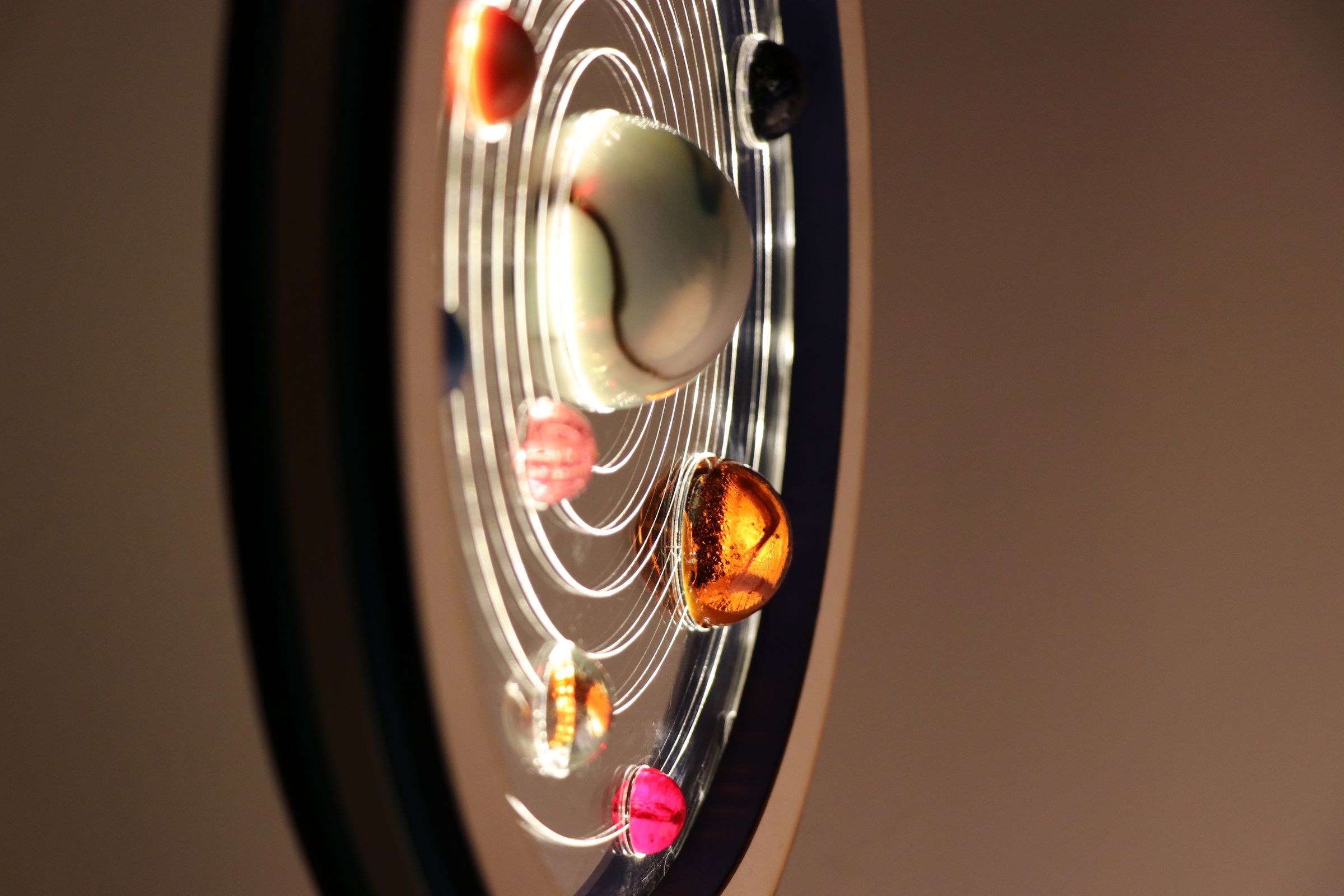 Solar System With Glass Marbles and Light : 5 Steps (with Pictures ...