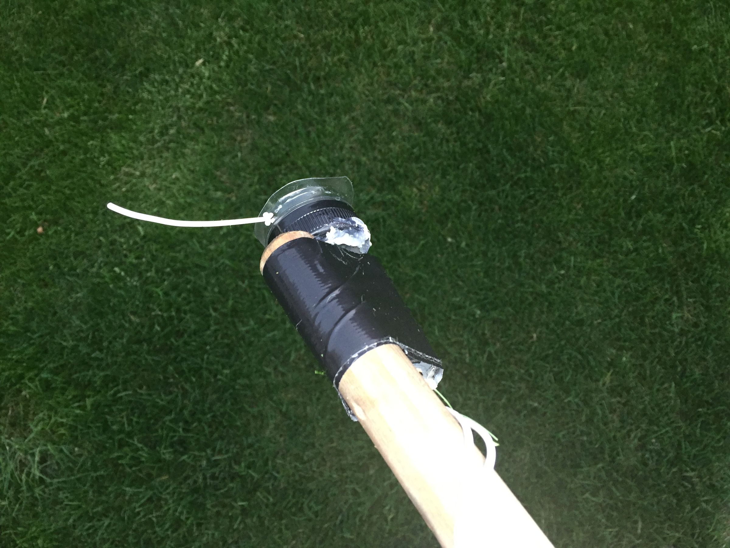 MAKE a WEED EATER / Whacker / Strimmer - on a Budget! (ALSO IN ...