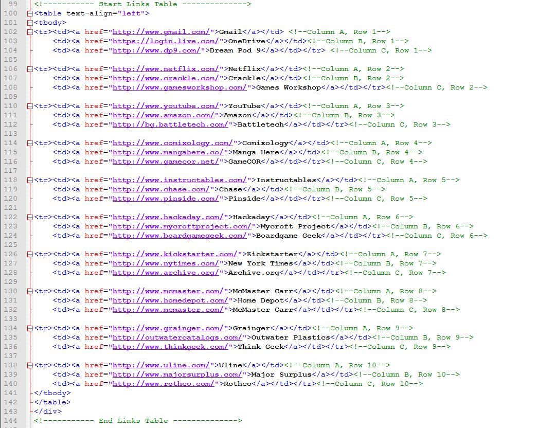 Custom Web Browser Start Page : 5 Steps - Instructables