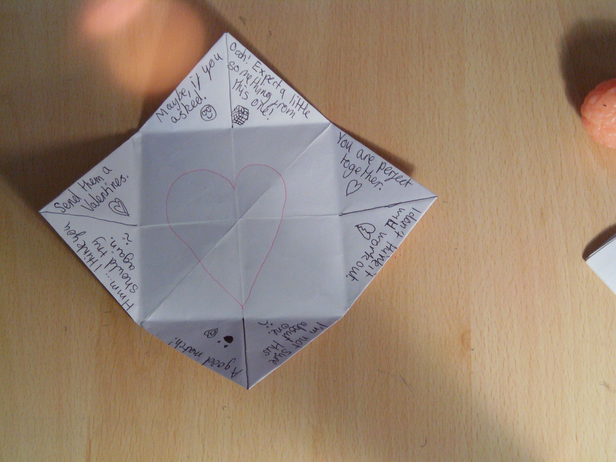 A Valentines Fortune Teller-are They the One for Me? : 10 Steps ...