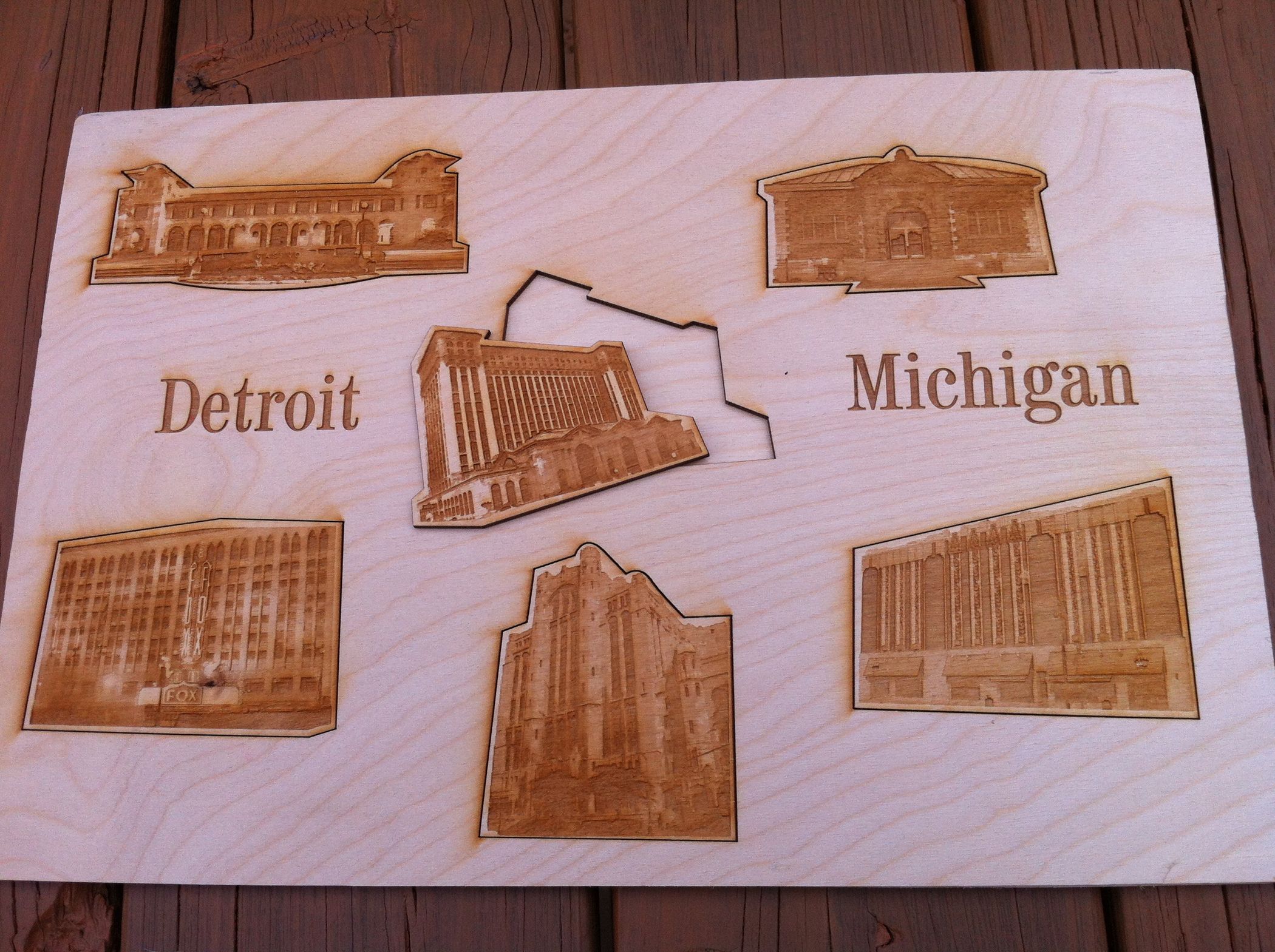 Buildings of Detroit Puzzle : 3 Steps - Instructables