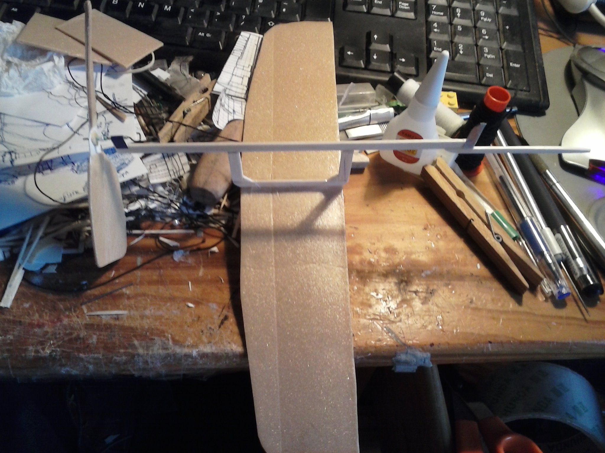Rubber Band Powered Aeroplane : 3 Steps (with Pictures) - Instructables
