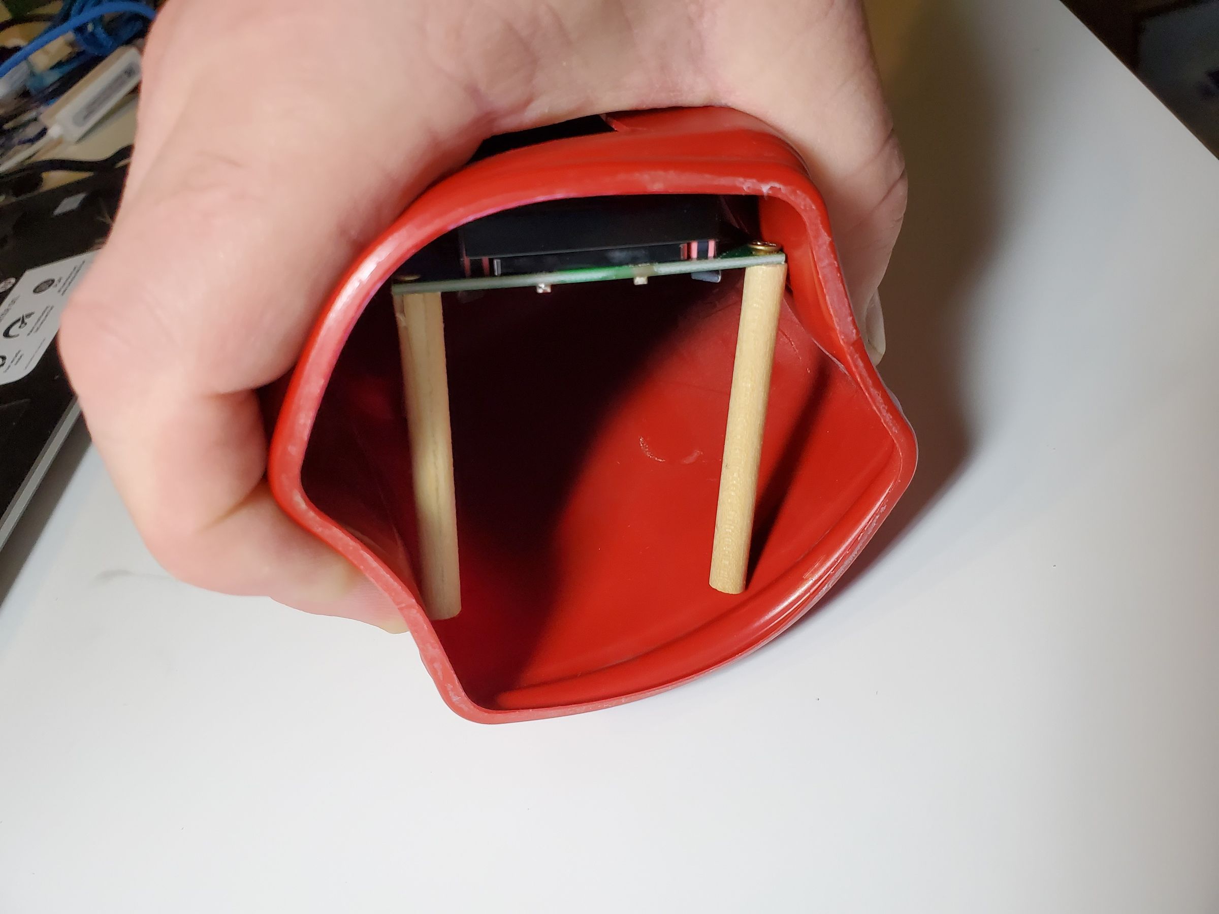 Handheld Arduino Paper Rock Scissors Game Using 20x4 LCD Display With ...