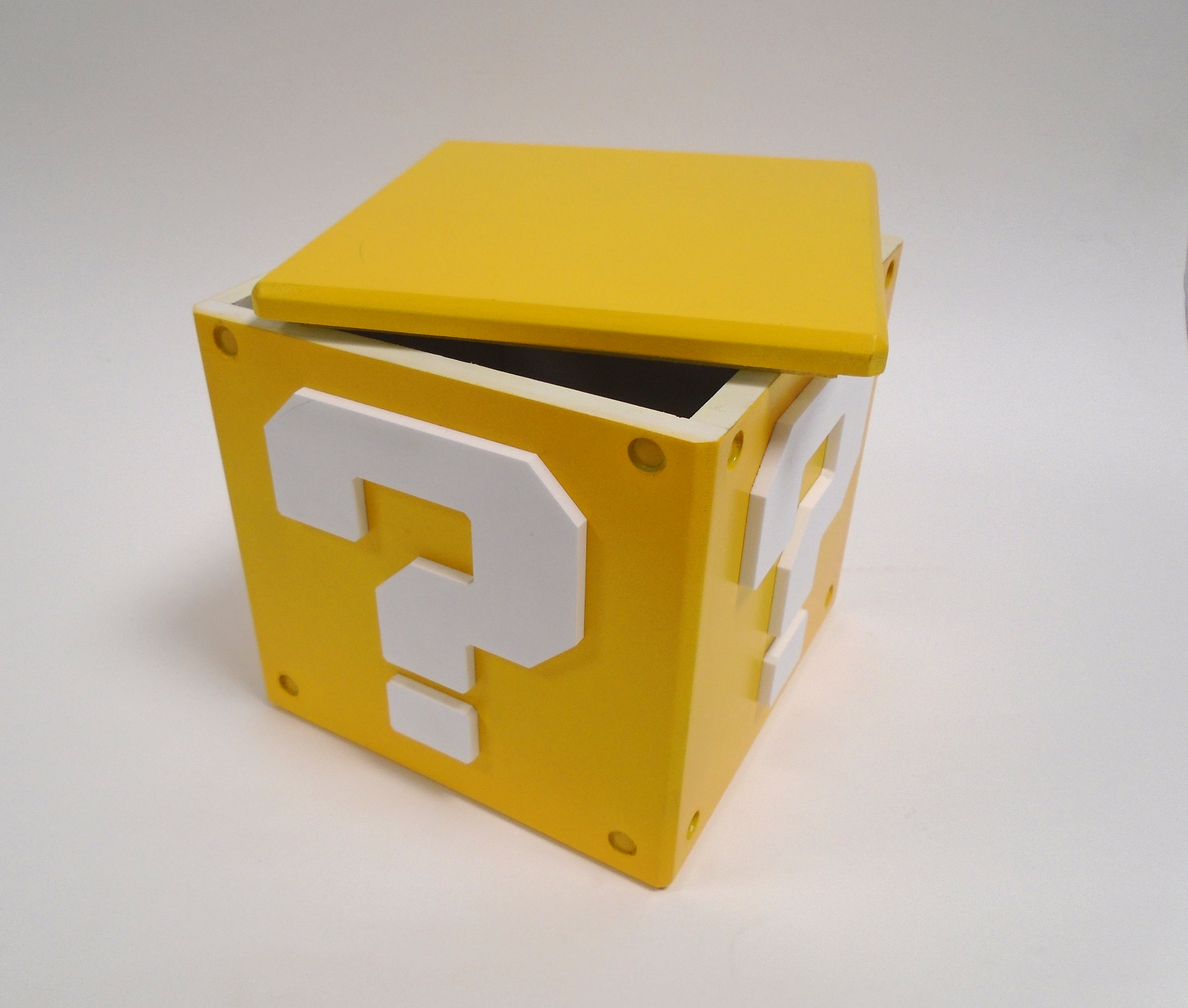 Super Mario: Question Block Box : 11 Steps (with Pictures) - Instructables