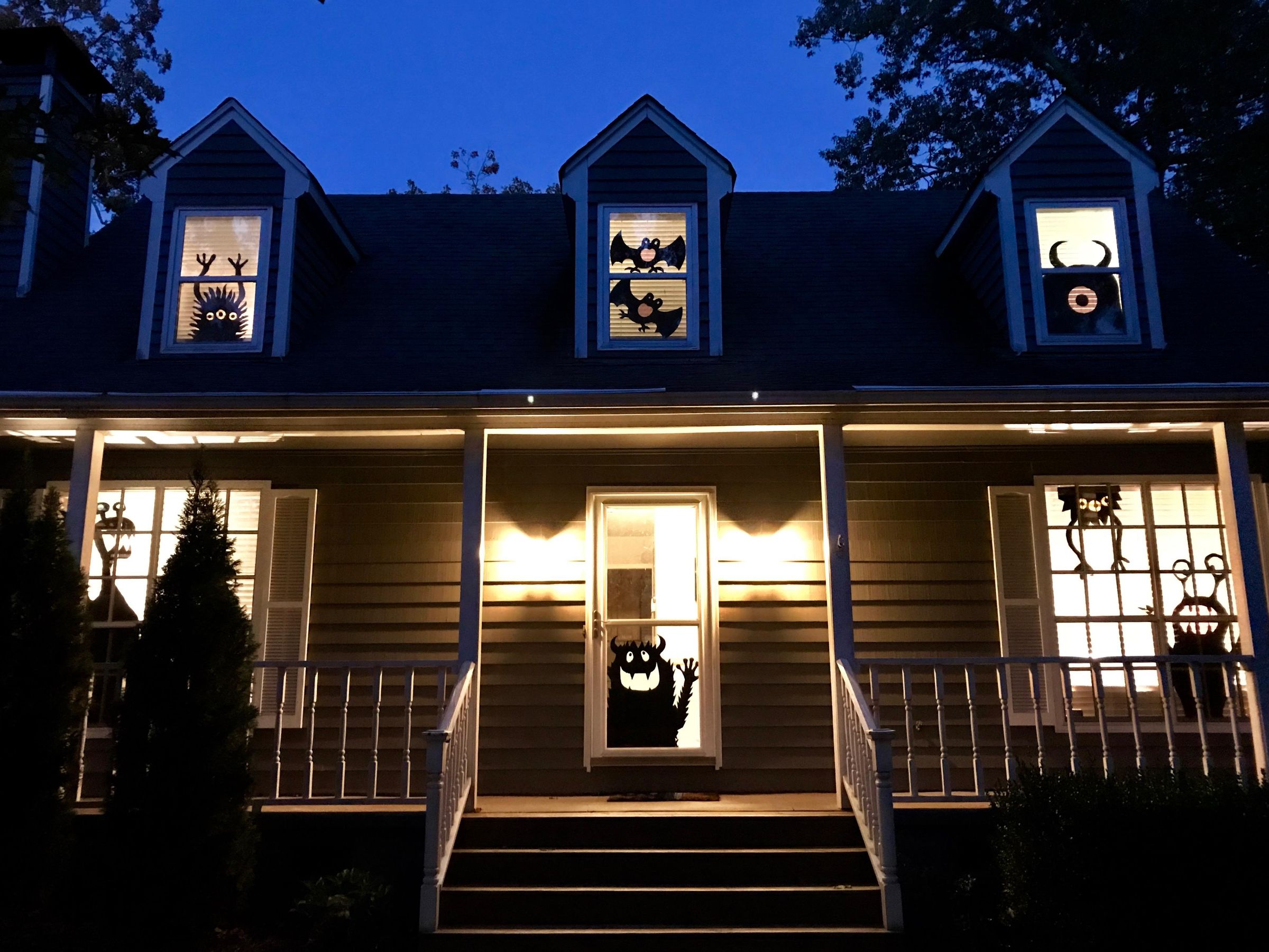 Haunt Your House With Window Monsters! : 5 Steps (with Pictures ...