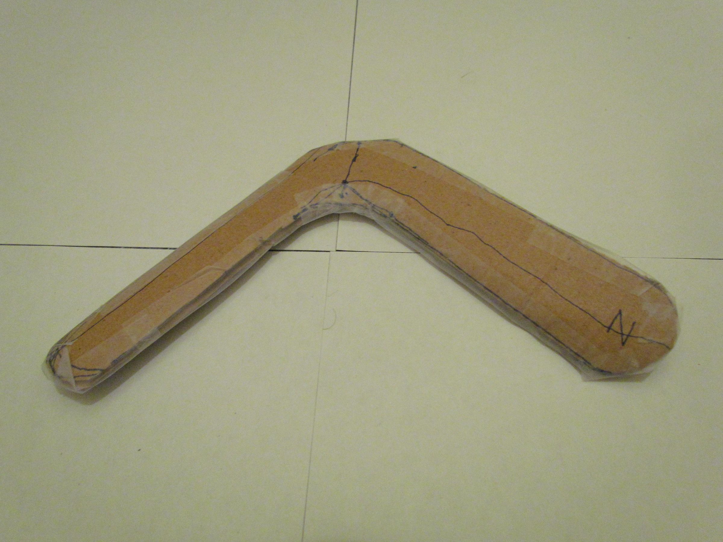 DIY Cardboard Boomerang! : 13 Steps - Instructables