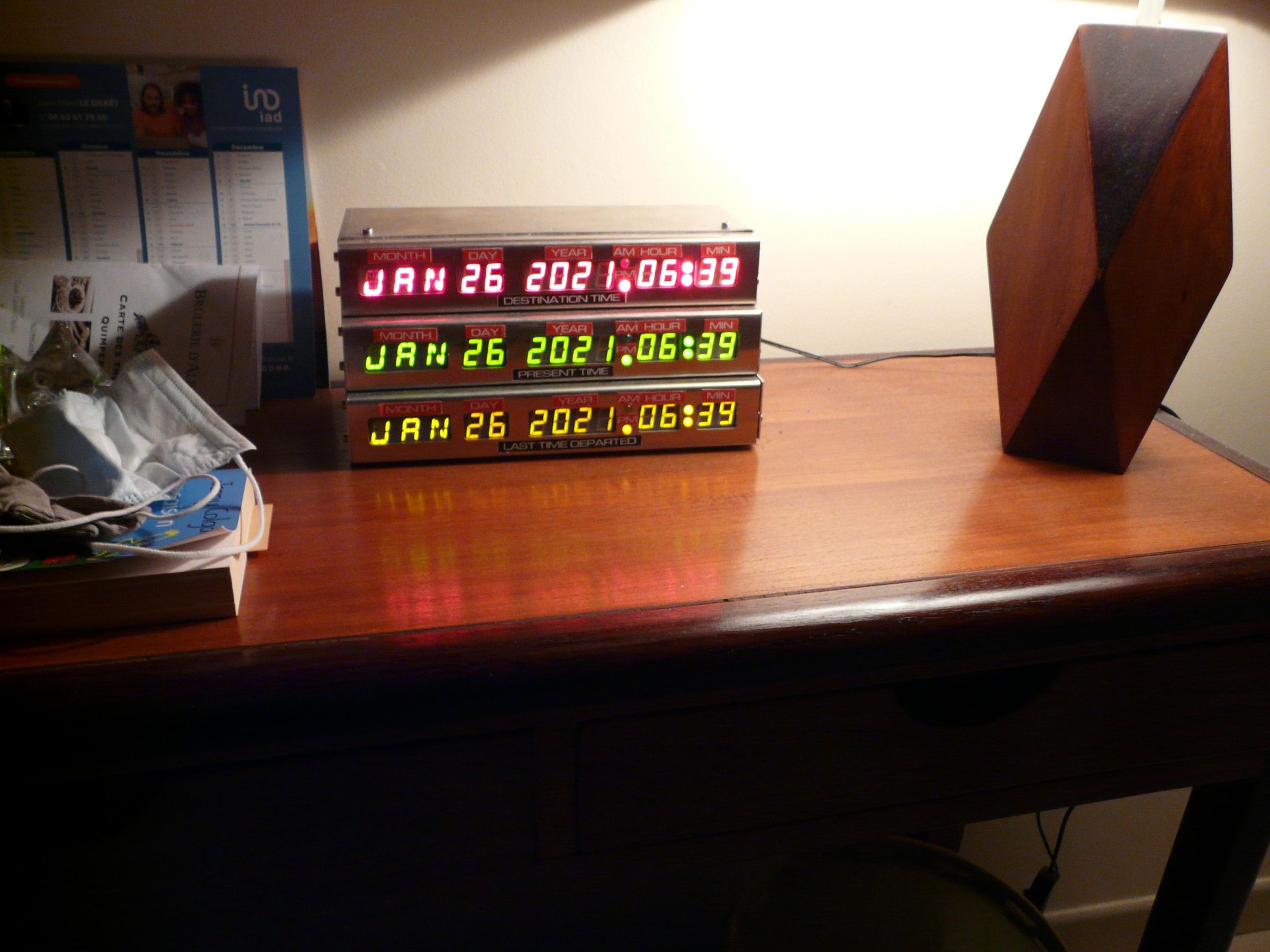 Back to the Future Clock : 5 Steps - Instructables