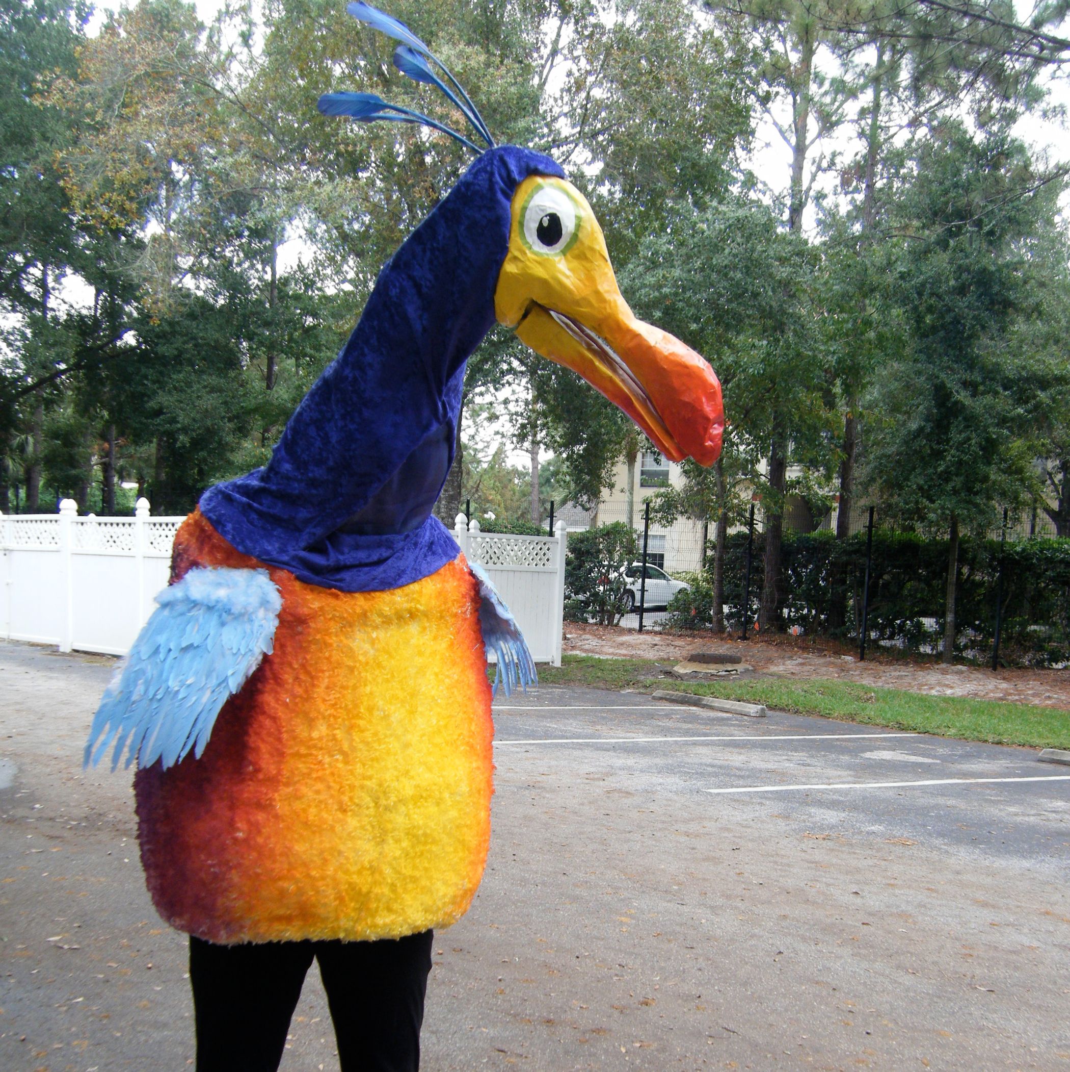 How to Create a Kevin Costume (The Bird From UP) : 8 Steps (with ...