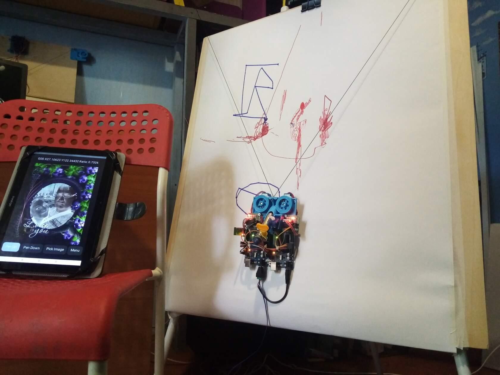 VERTICAL X-Y PLOTTER || DRAWING ROBOT || ARDUINO PLOTTER : 6 Steps ...