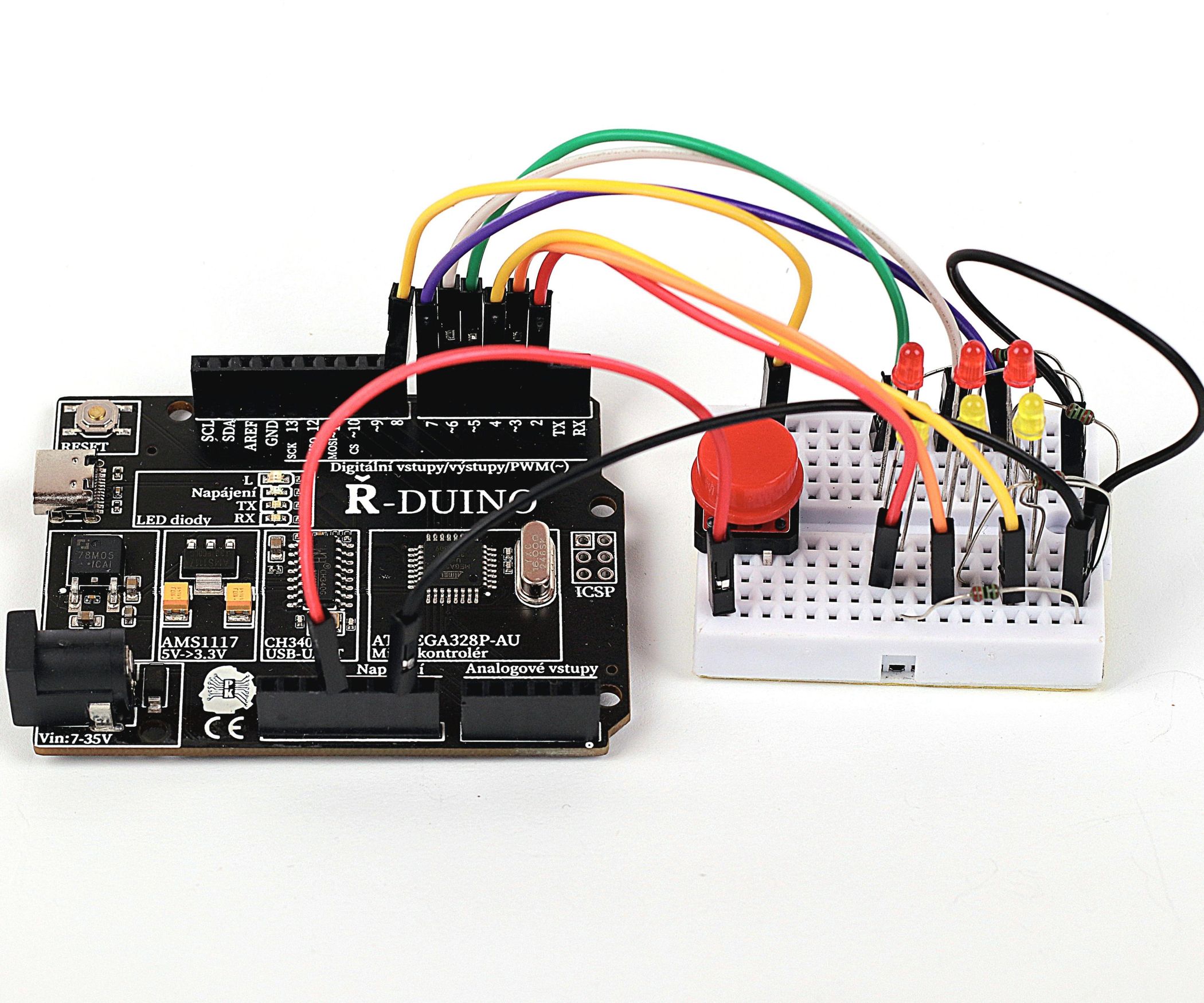 4. Ruleta S Ř-duino : 3 Steps - Instructables