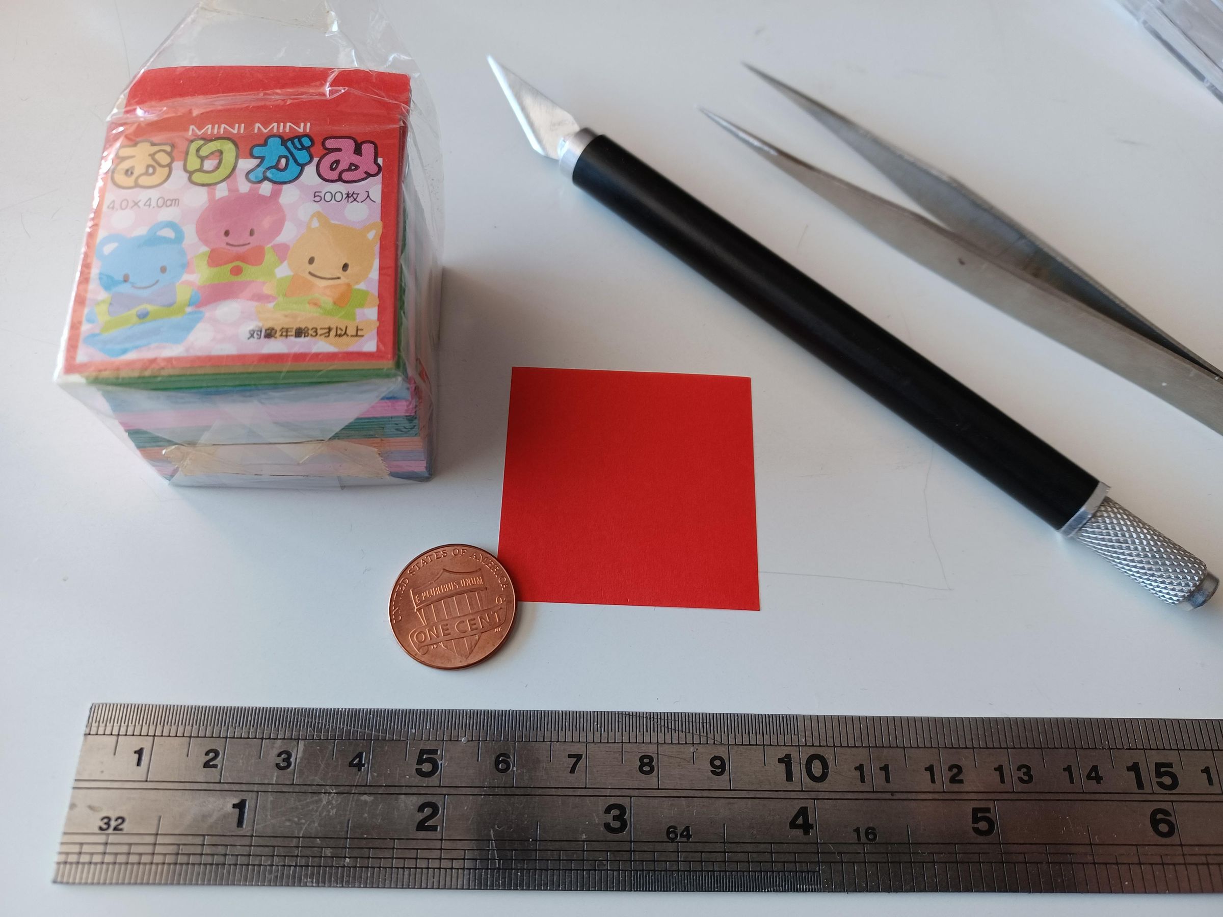 Tiny Orizuru (folded Crane) : 3 Steps (with Pictures) - Instructables