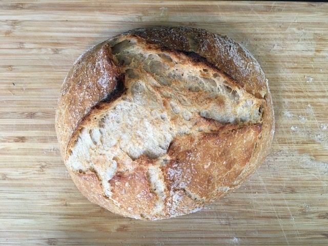 Lazy Man Bread | 4 Ingredients Bread Recipe | No Knead | No Machine ...