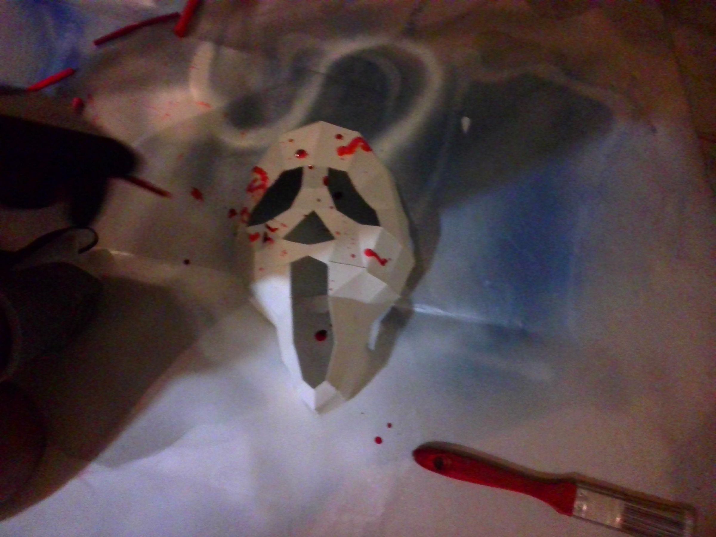 SCREAM DIY Ghostface Mask : 8 Steps (with Pictures) - Instructables