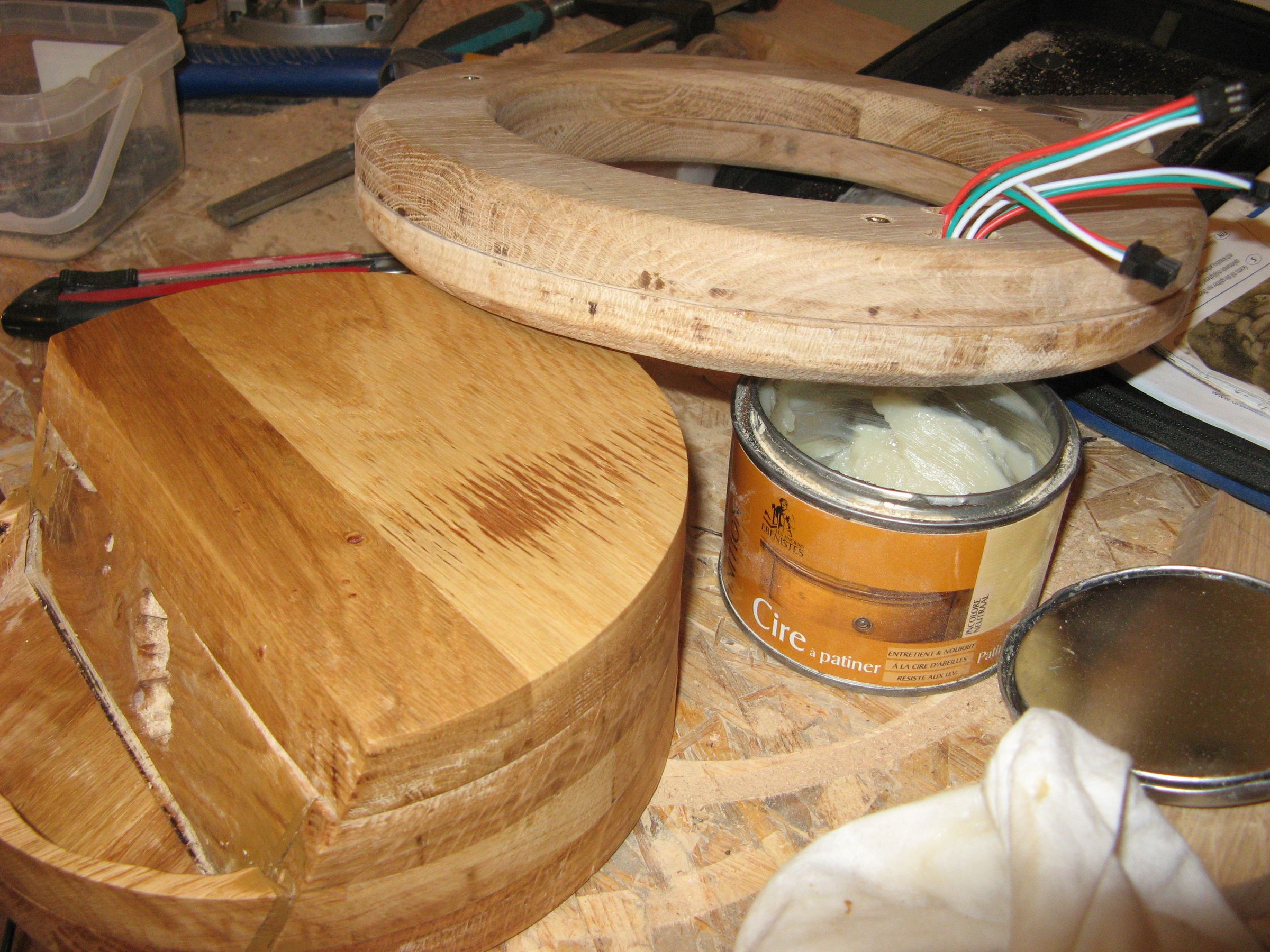 Make a Led Tron Desk and Led Tron Clock : 15 Steps (with Pictures ...
