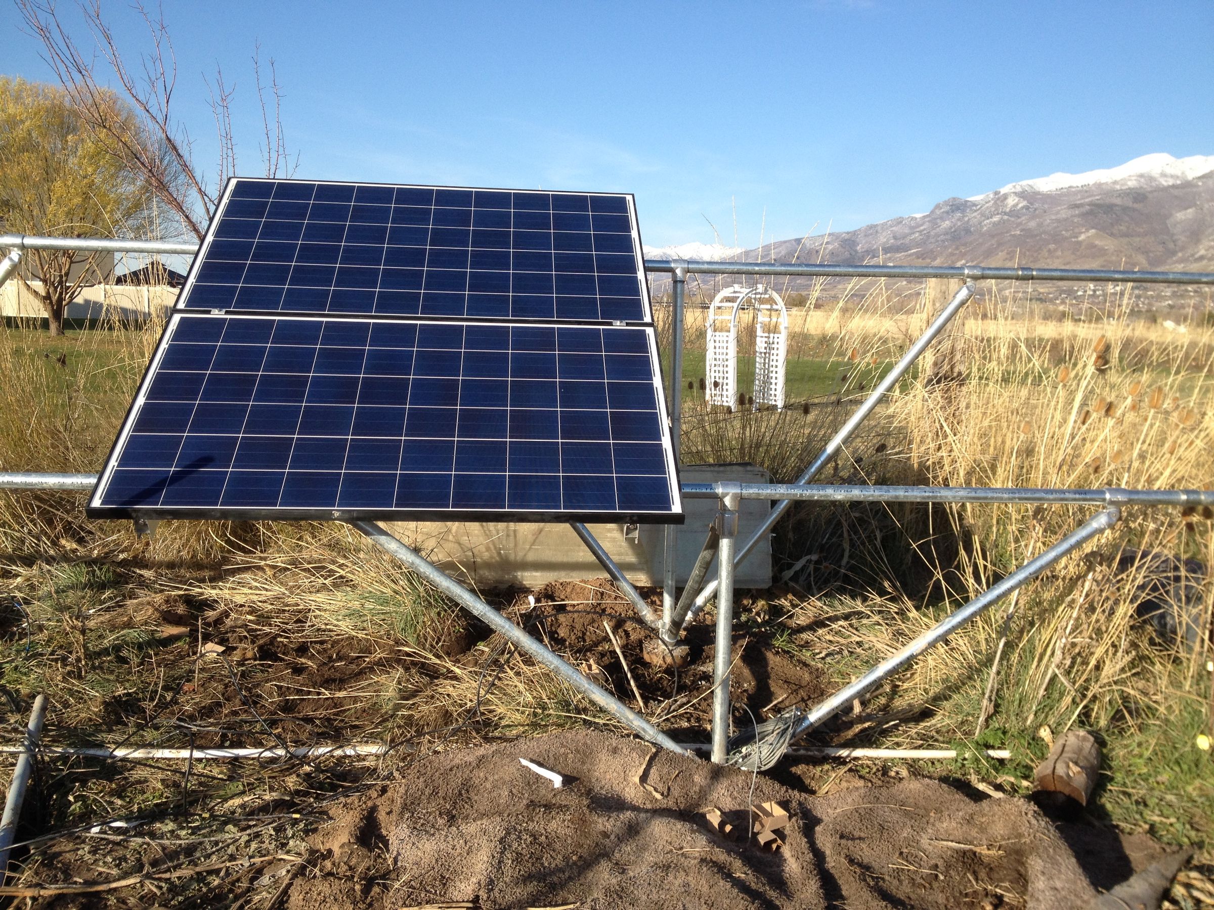 6.3 KiloWatt Ground Mount Home Solar Array : 20 Steps (with Pictures ...
