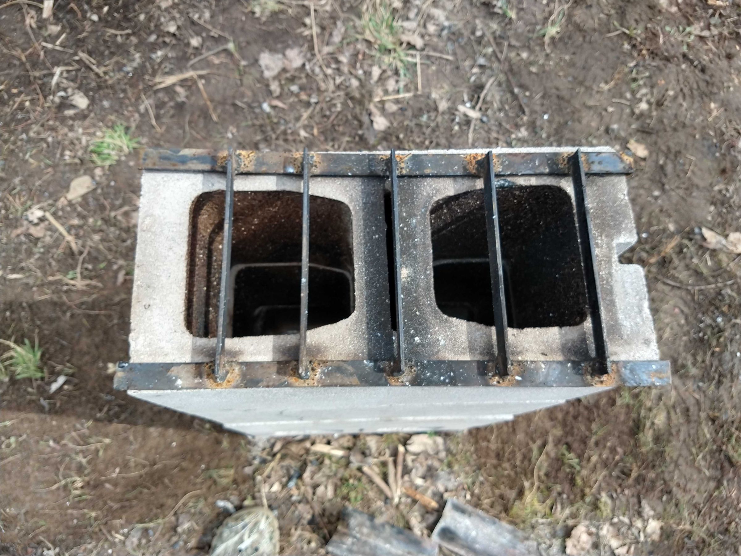 Simple Cinder Block Dual Burner Rocket Stove : 5 Steps (with Pictures ...