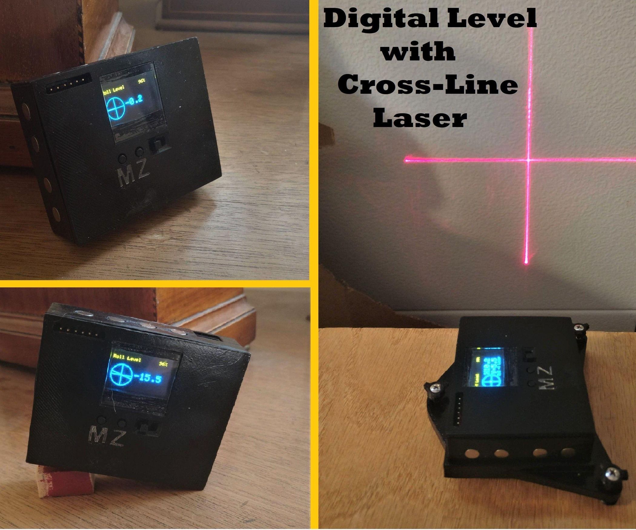 Digital Level With Cross-Line Laser : 15 Steps (with Pictures ...