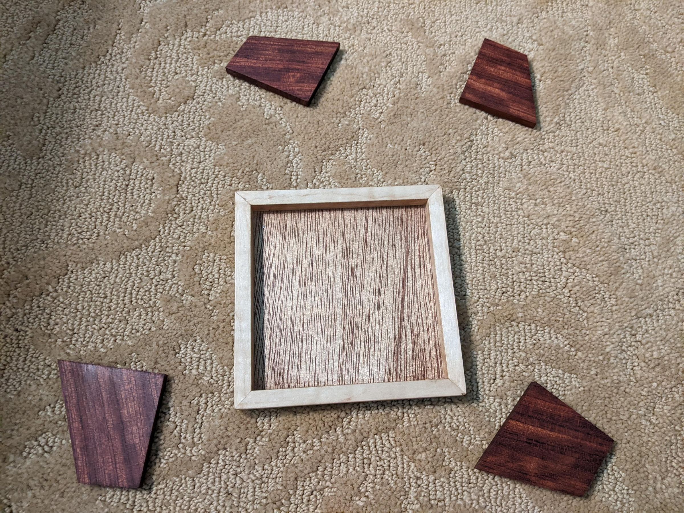 The Hardest 4 Piece Puzzle You’ll Every Try But So Easy for Everyone to Make. : 5 Steps (with ...