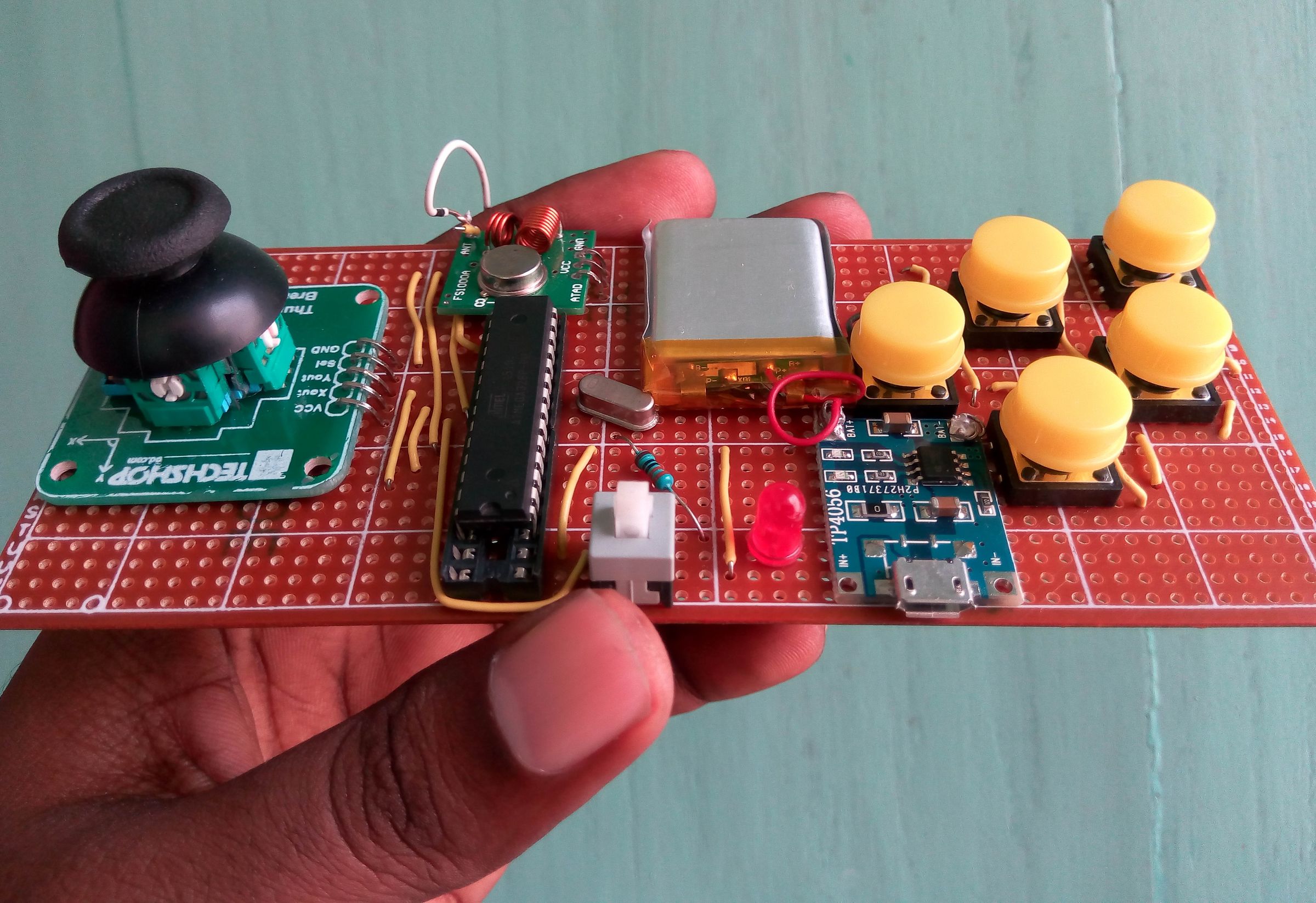 DIY Wireless Joystick (Wireless Gaming) : 11 Steps (with Pictures ...