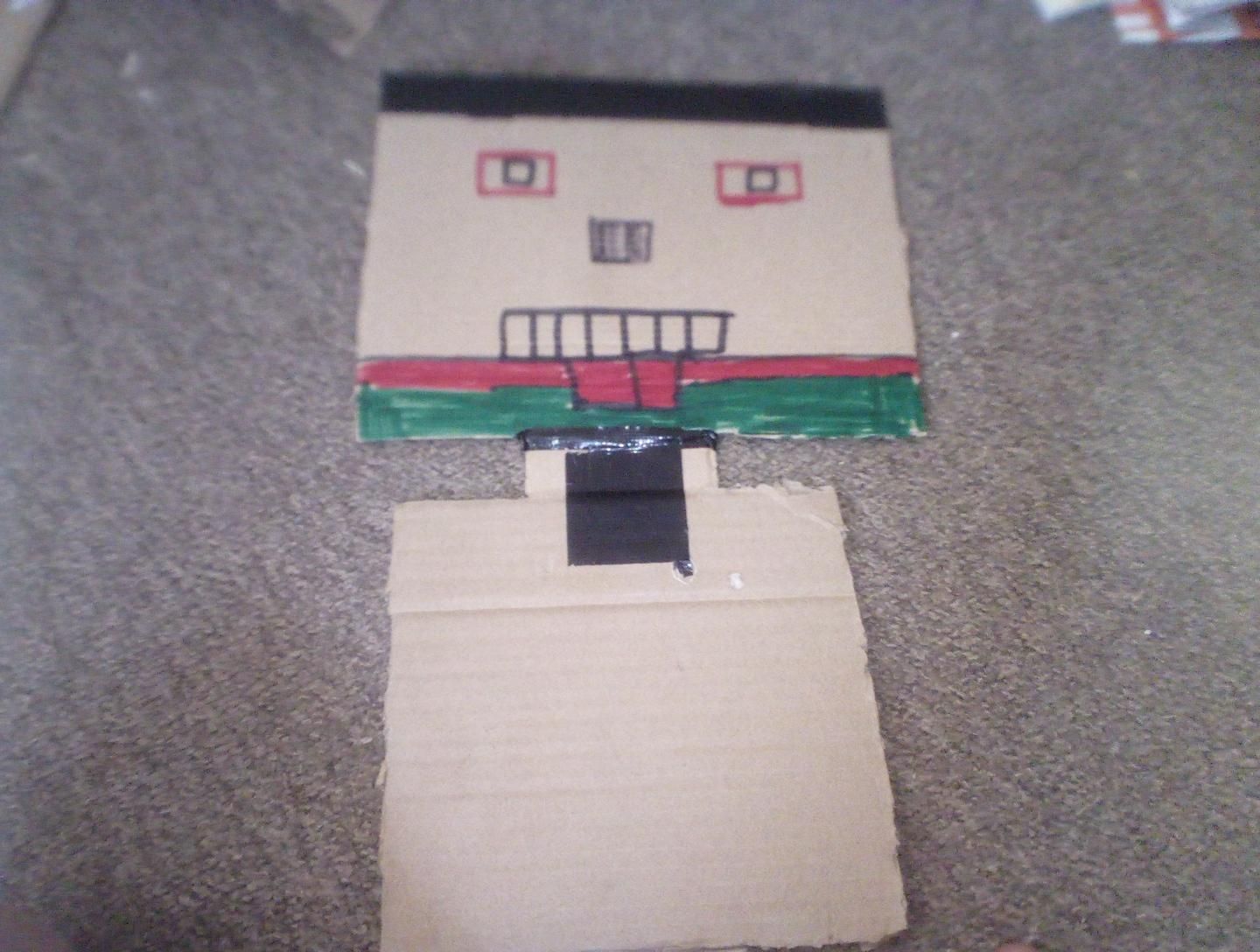 Robot Out of Cardboard : 4 Steps - Instructables
