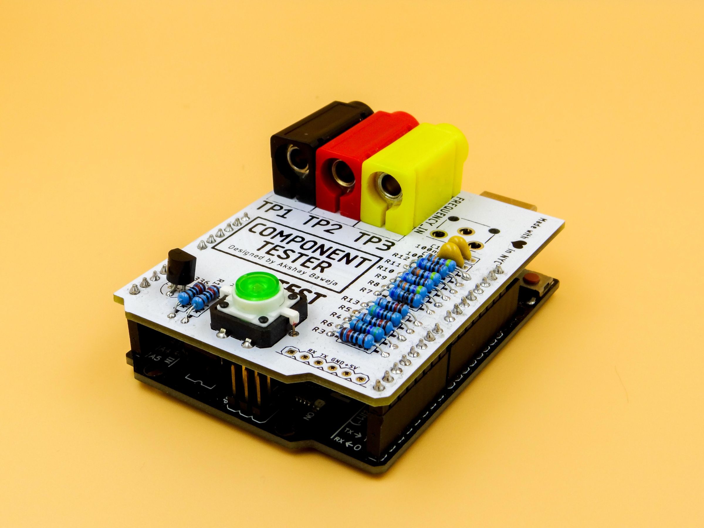 Component Tester UNO Shield : 5 Steps (with Pictures) - Instructables