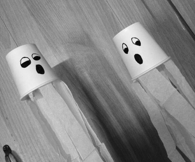Paper Cup Ghosts - Wall Hangings : 5 Steps - Instructables