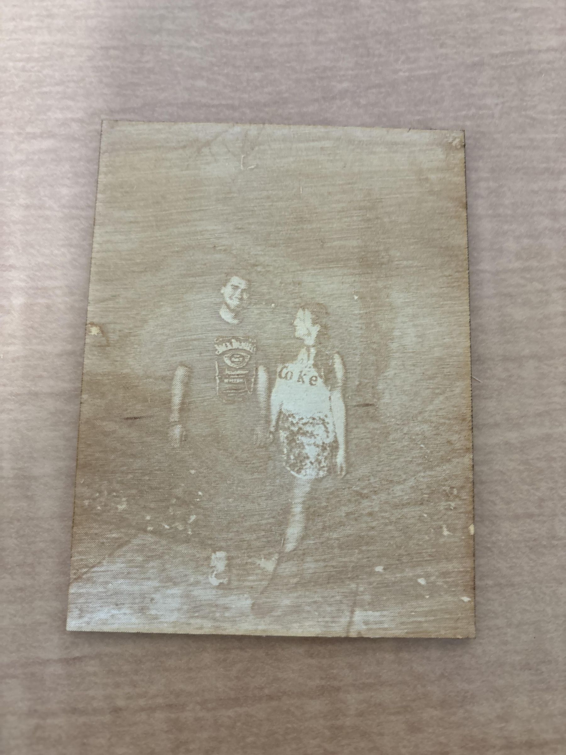 How to Laser Engrave a Photo Using a Trotec Laser (Stand for Picture ...