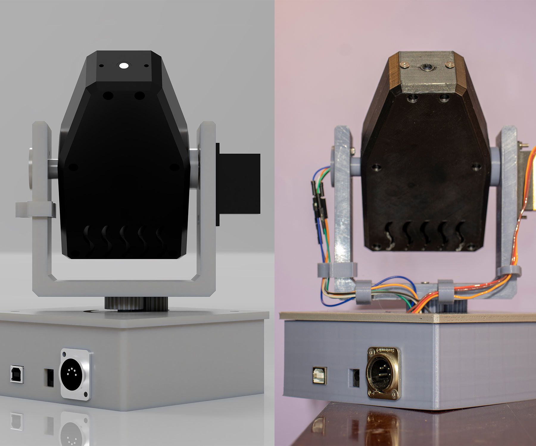 Mover3D: the 3D Printed, DMX Controlled, Desktop Moving Light : 10 ...