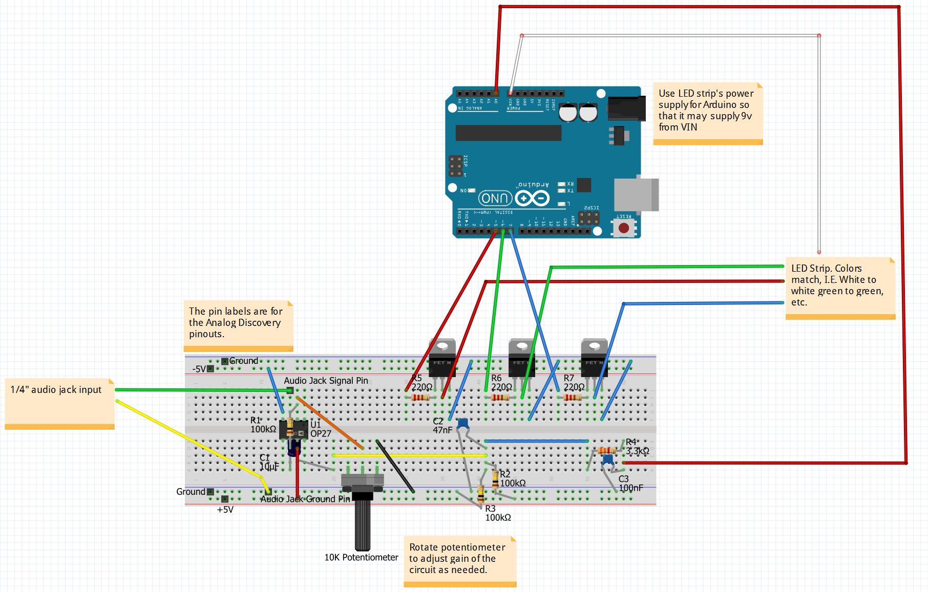 Arduino Guitar Pitch Detection : 9 Steps (with Pictures) - Instructables
