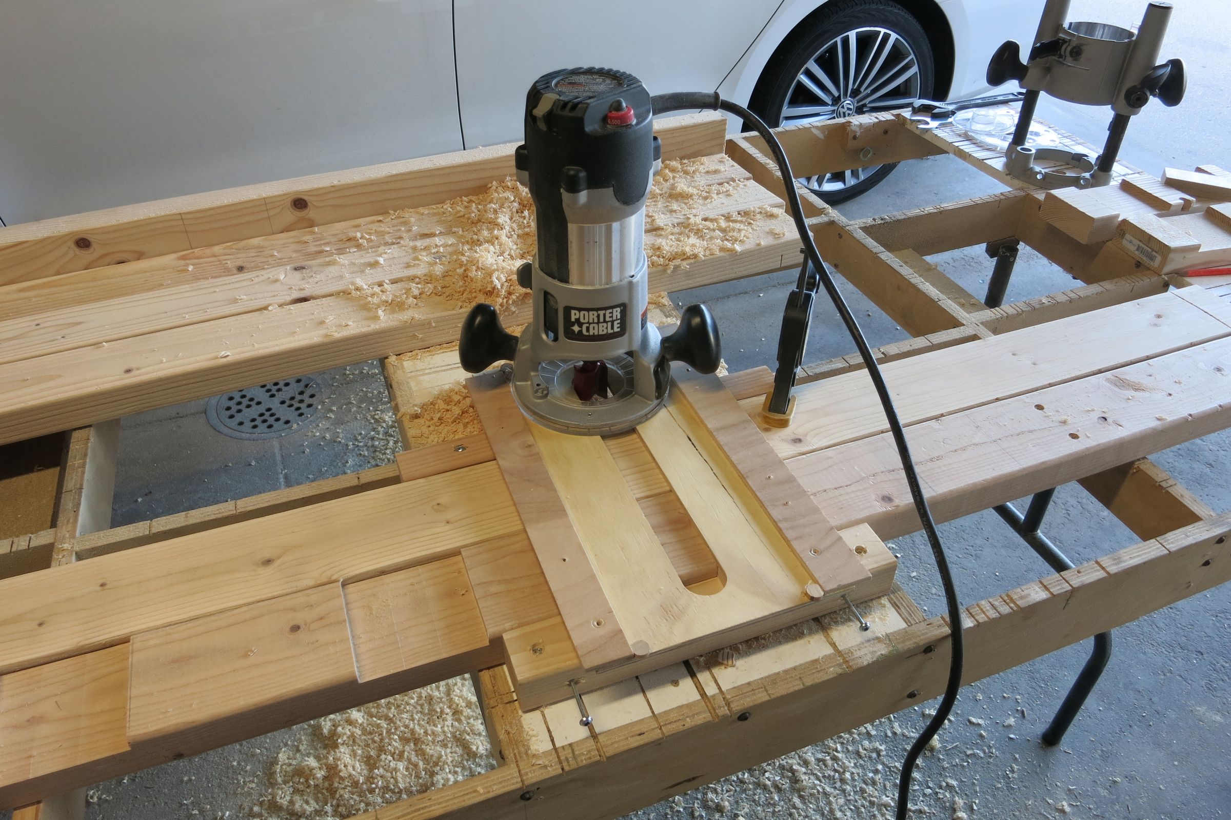 No Table Saw? No Problem! Build a Portable Cutting Table and Use Your ...