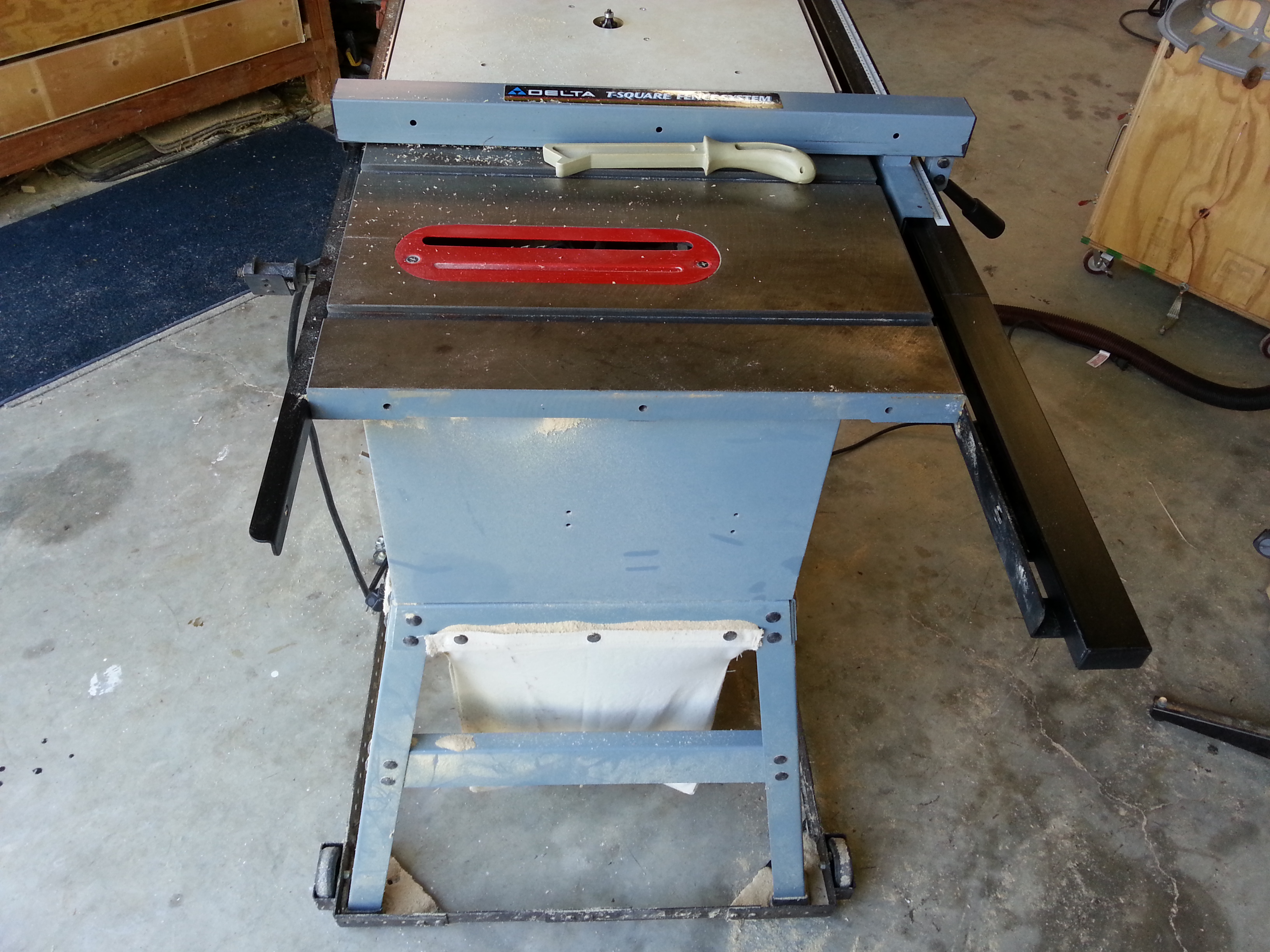 Add a Jig Saw Table to Your Table Saw : 6 Steps (with Pictures ...