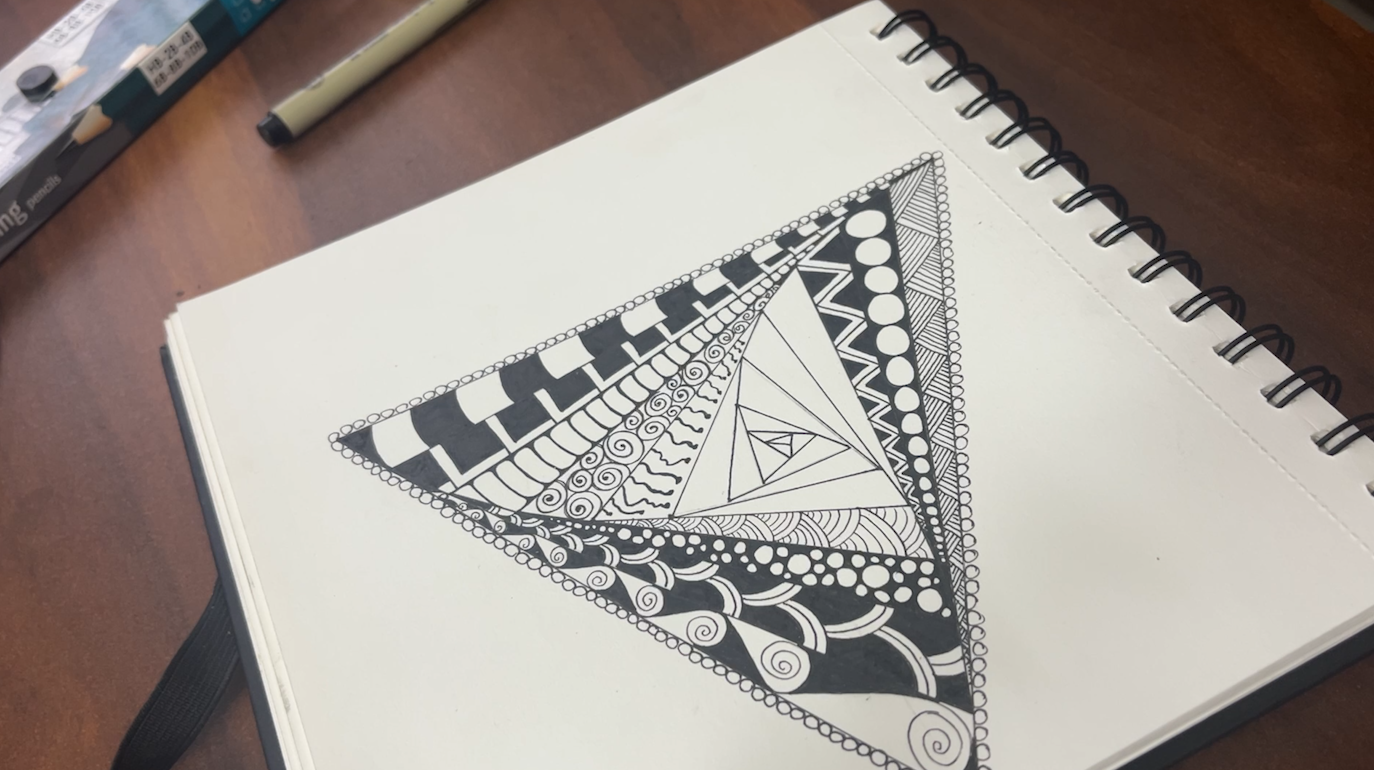 21 Mind Relaxing Zentangle Patterns, How to Draw Tutorial : 20 Steps - Instructables