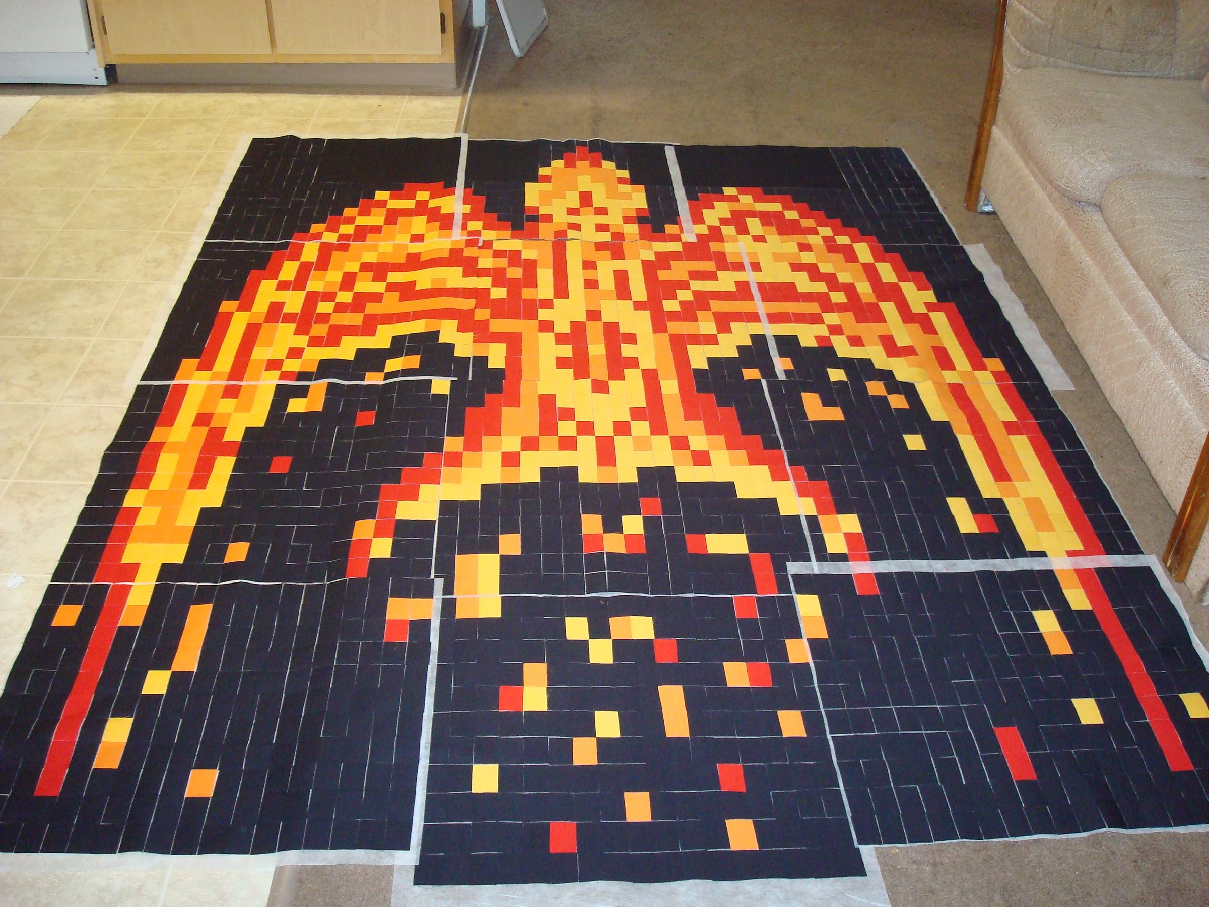 Fiery Phoenix Quilt (with Pictures) - Instructables
