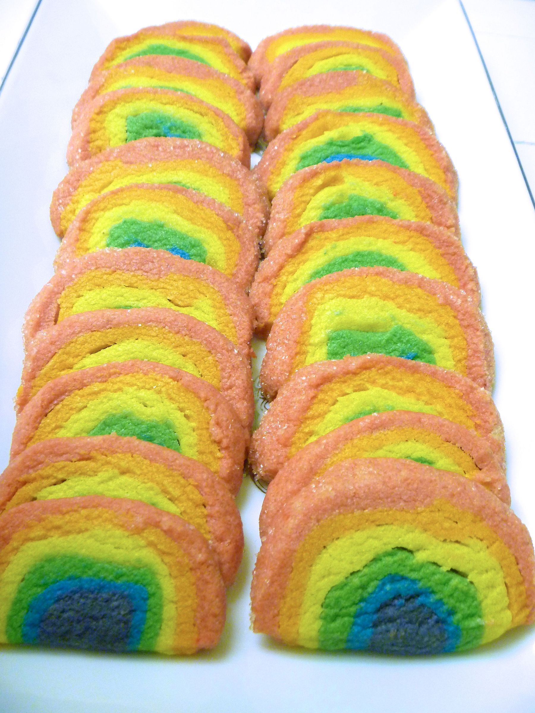 Easy Rainbow Cookies : 7 Steps (with Pictures) - Instructables