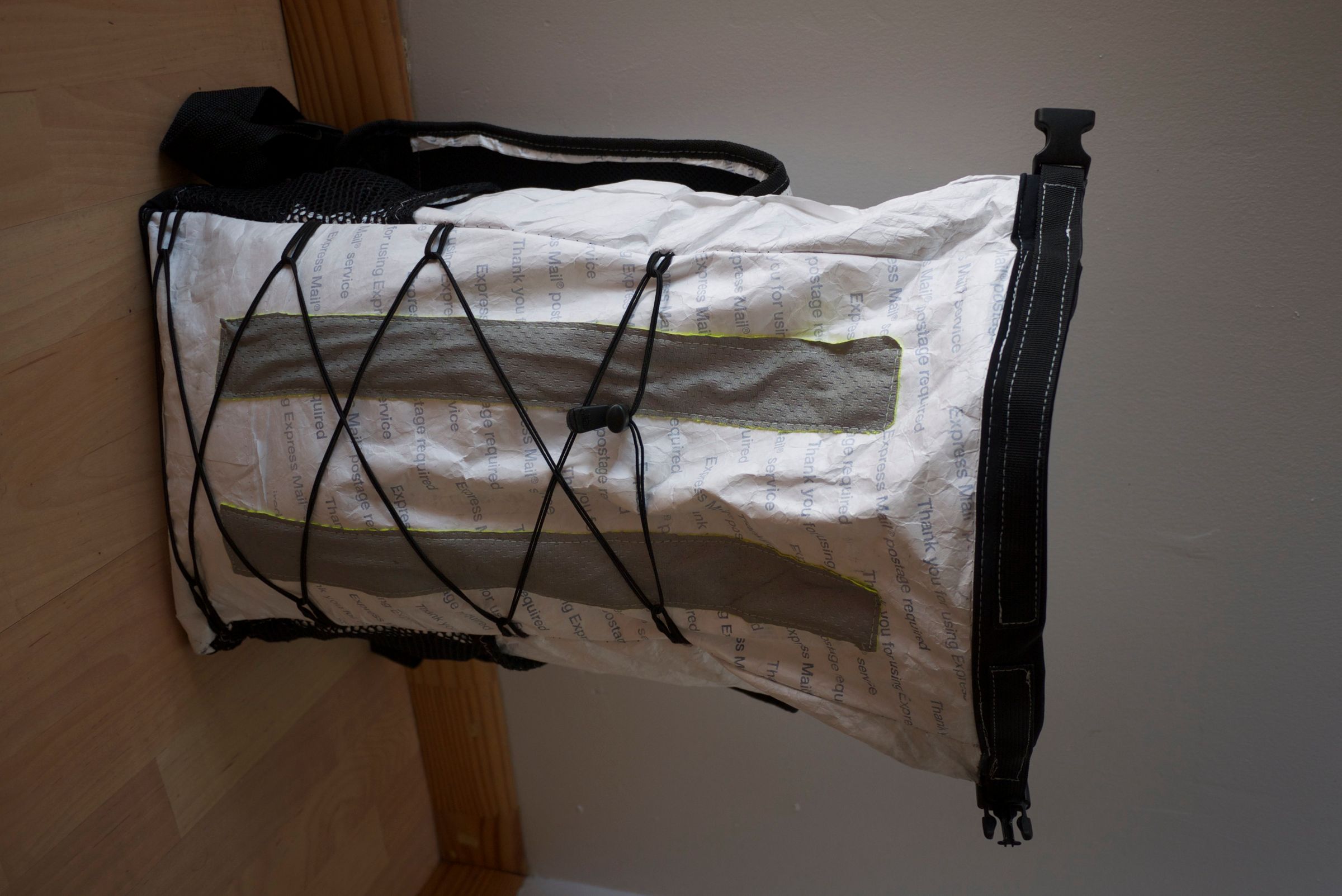 Tyvek Roll Top Backpack Made From USPS Tyvek Envelopes. - Instructables