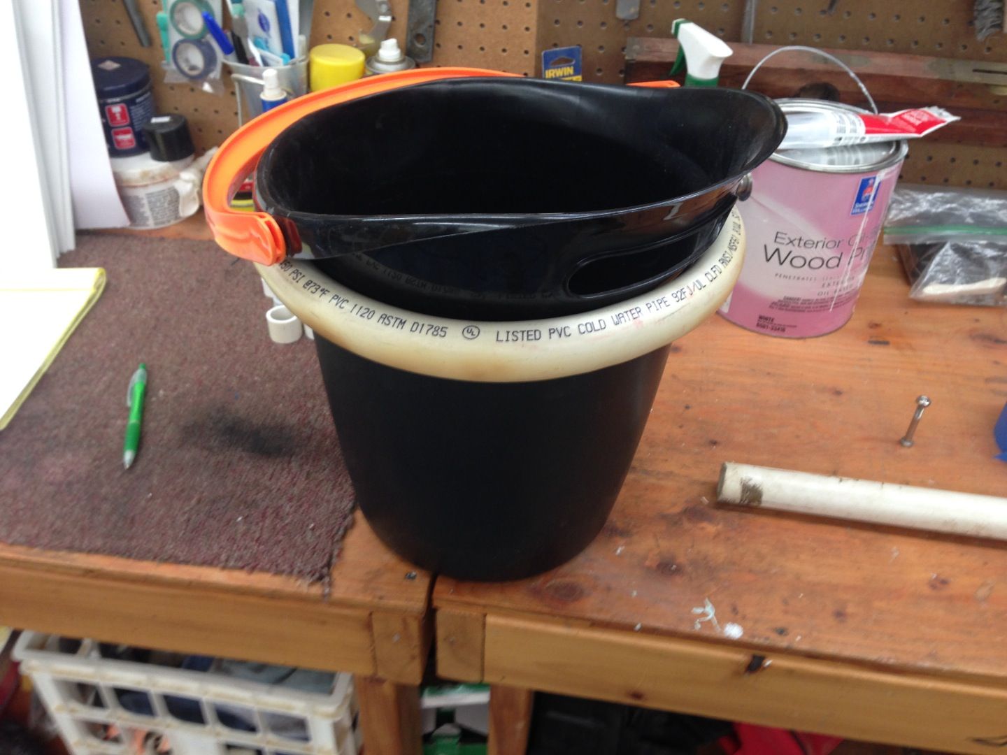 Splatoon Inkling Slosher Bucket, Trick or Treat Bucket, Costume Prop ...