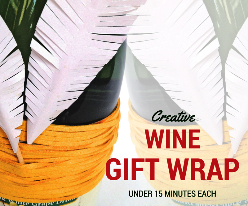 9 Wine Gift Wrap Ideas – in 15 Minutes : 5 Steps (with Pictures ...