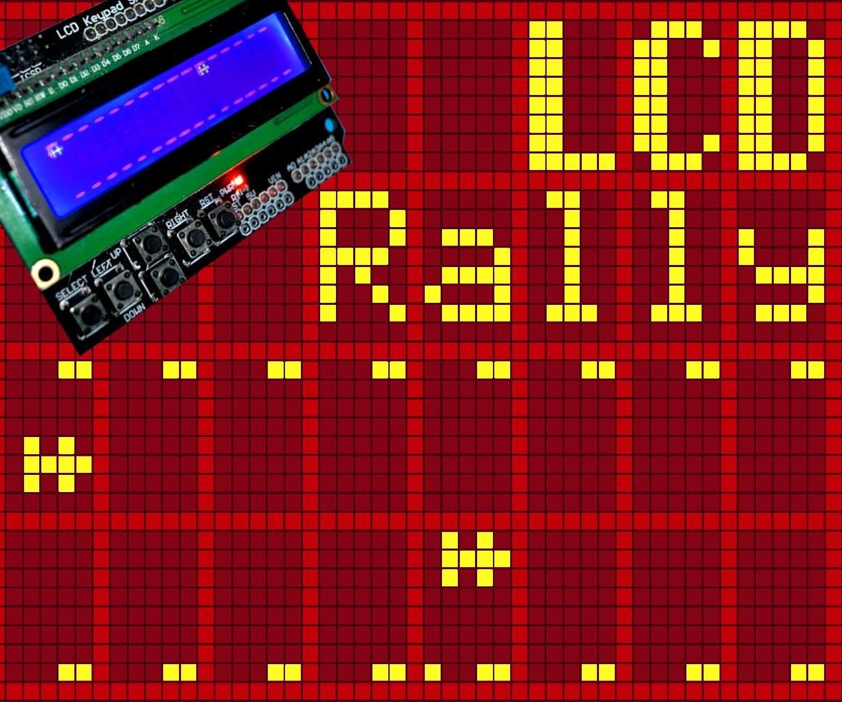 Streaming Video on 1602 Character LCD Display With Arduino : 5 Steps ...