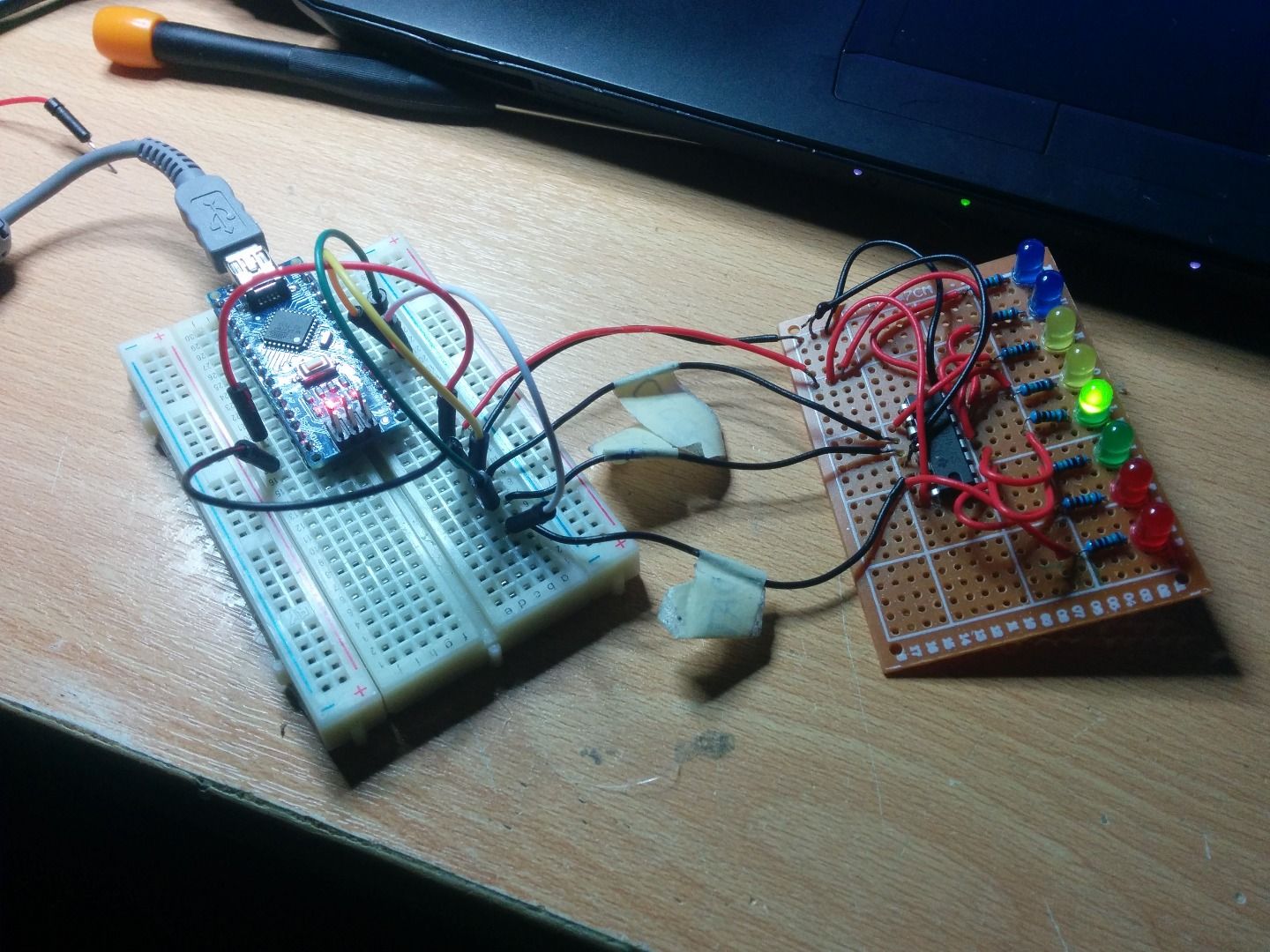 First Steps With Processing and Arduino (controlling Shift Register ...