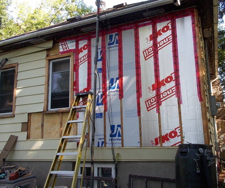 Adding Insulation to the Exterior of My House. : 5 Steps (with Pictures ...