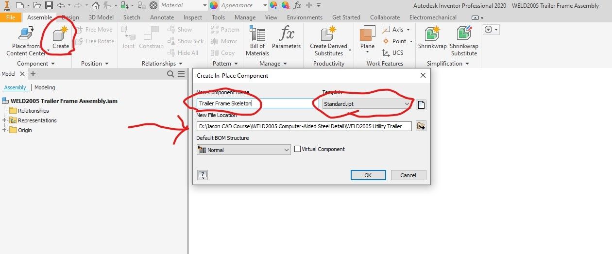 Overview: Autodesk Inventor Frame Generator Trailer : 29 Steps ...