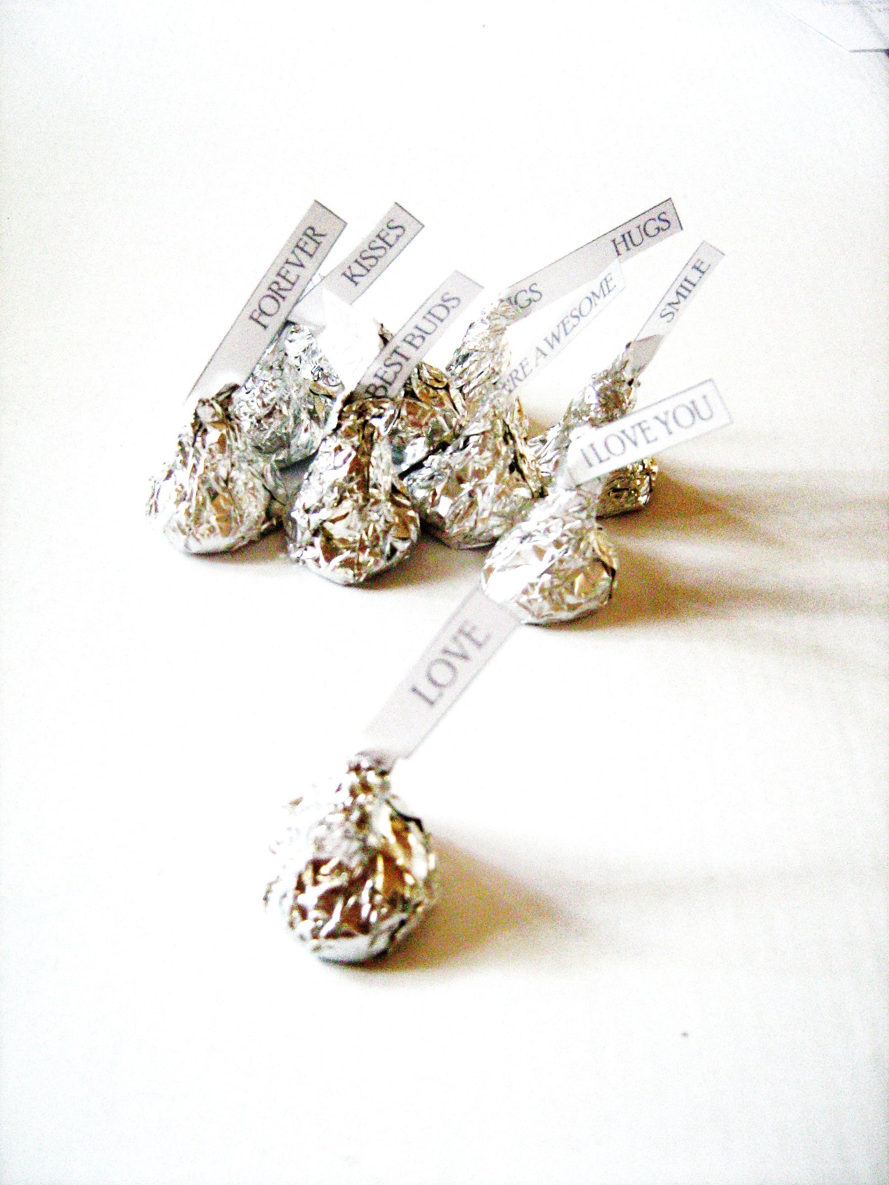 How to Make Custom Chocolate Kisses + Template : 4 Steps (with Pictures ...