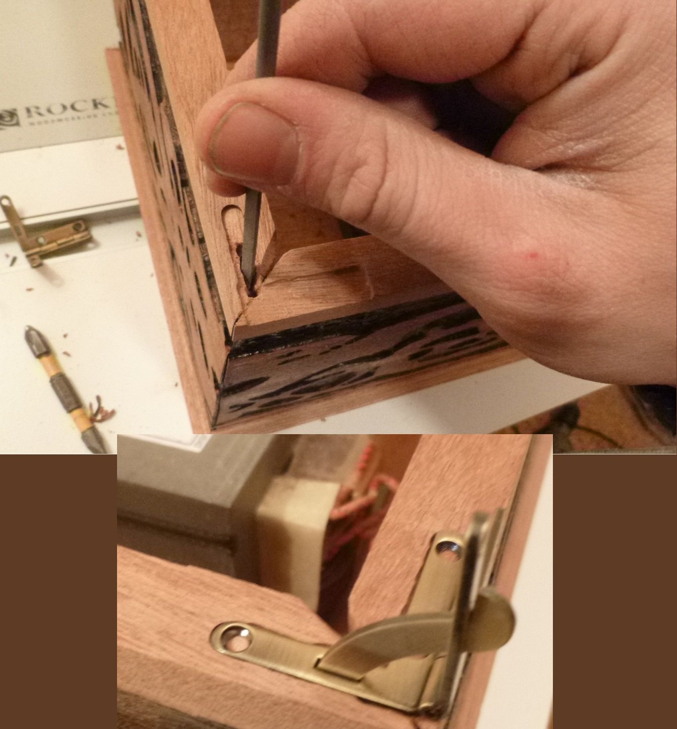 Sapele Wood Makeup Box : 14 Steps (with Pictures) - Instructables