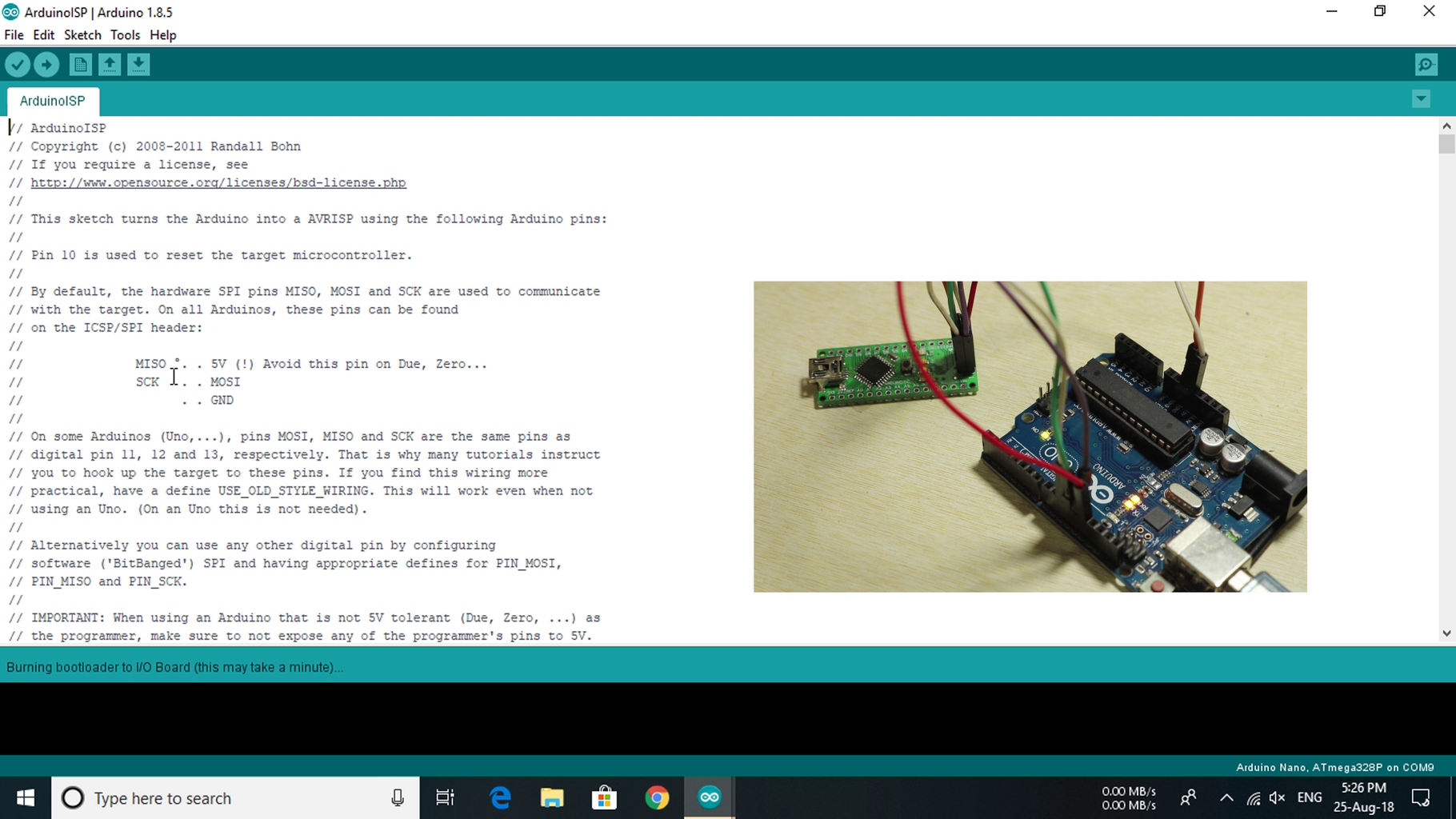 How To Upload Bootloader To Any Arduino 5 Steps Instructables