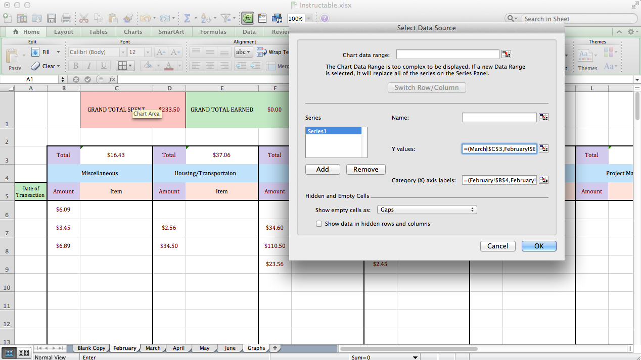 Intro to Excel: Expense Tracker : 23 Steps (with Pictures) - Instructables