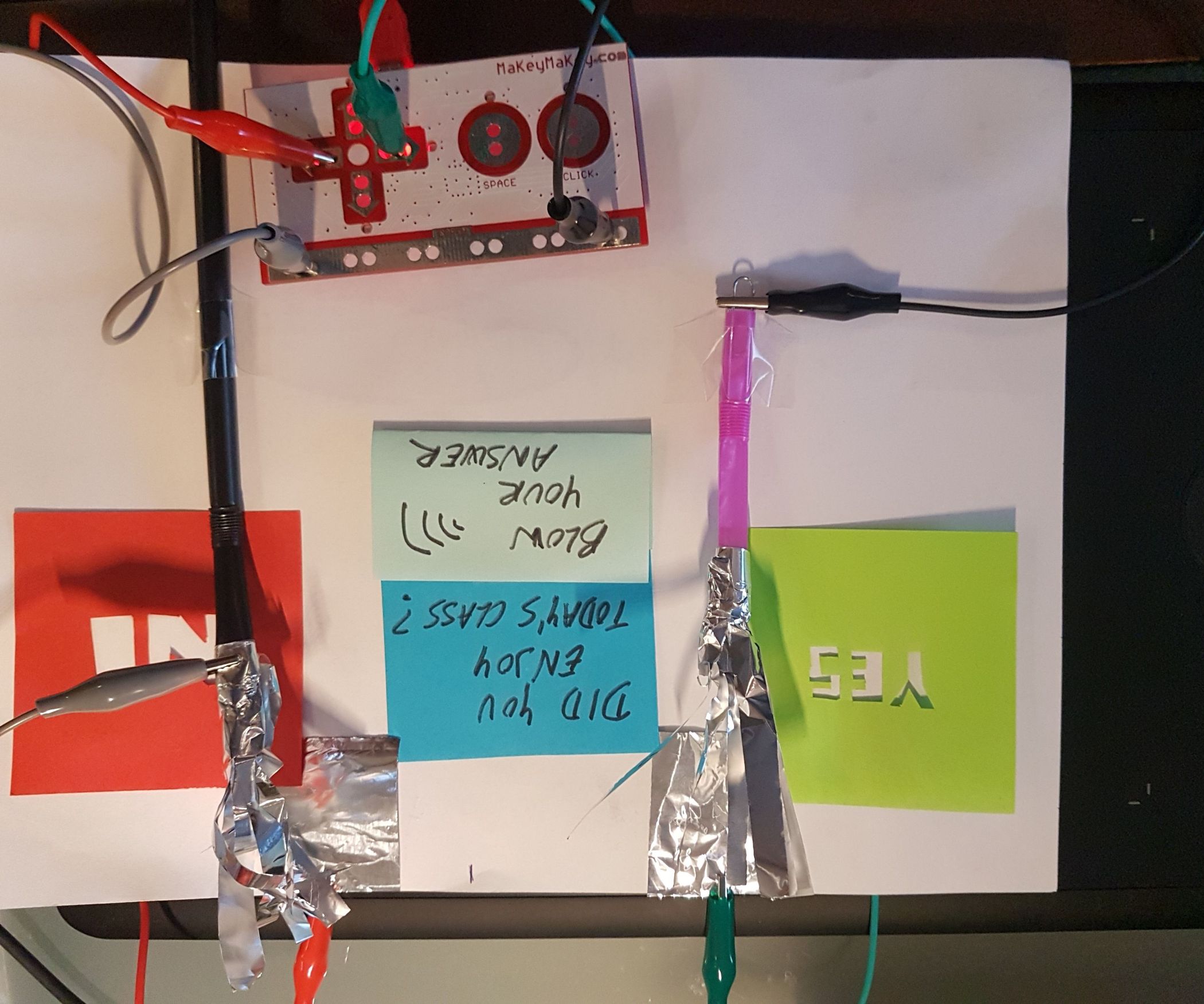 Blow Answering Machine With Makey-makey : 3 Steps - Instructables