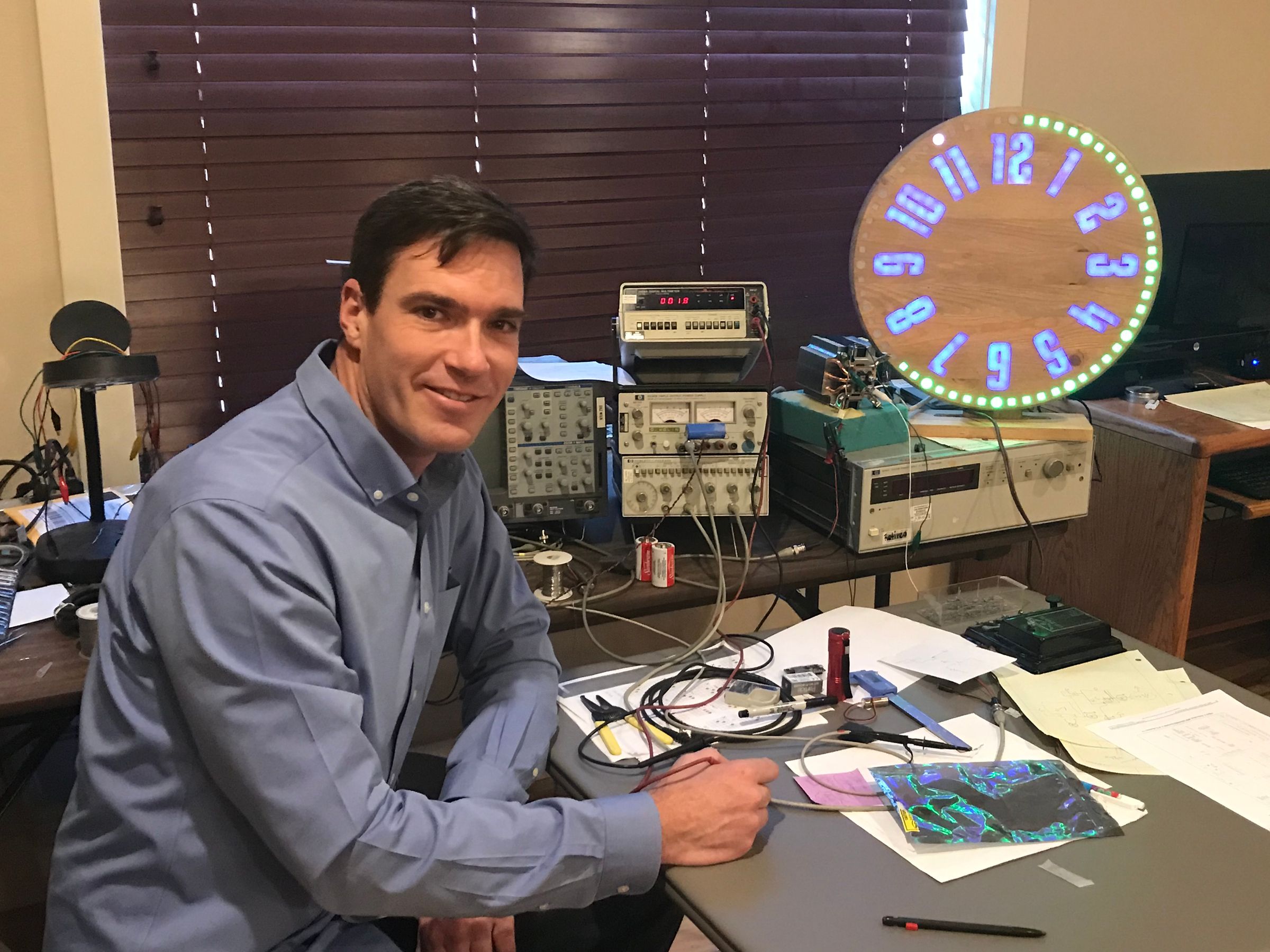 Web-Connected SMART LED Animation Clock With Web-based Control Panel ...