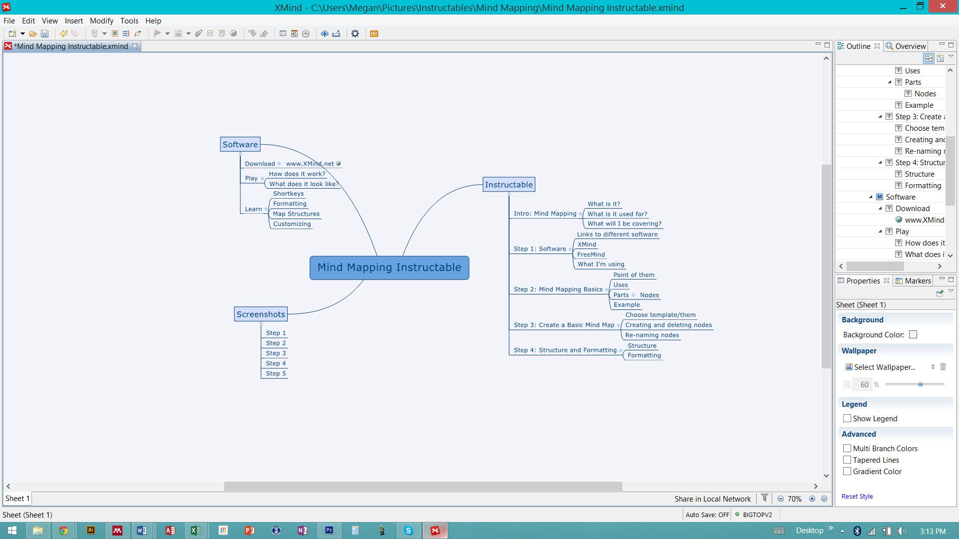 Mind Mapping Software for Visual Organization : 8 Steps (with Pictures ...