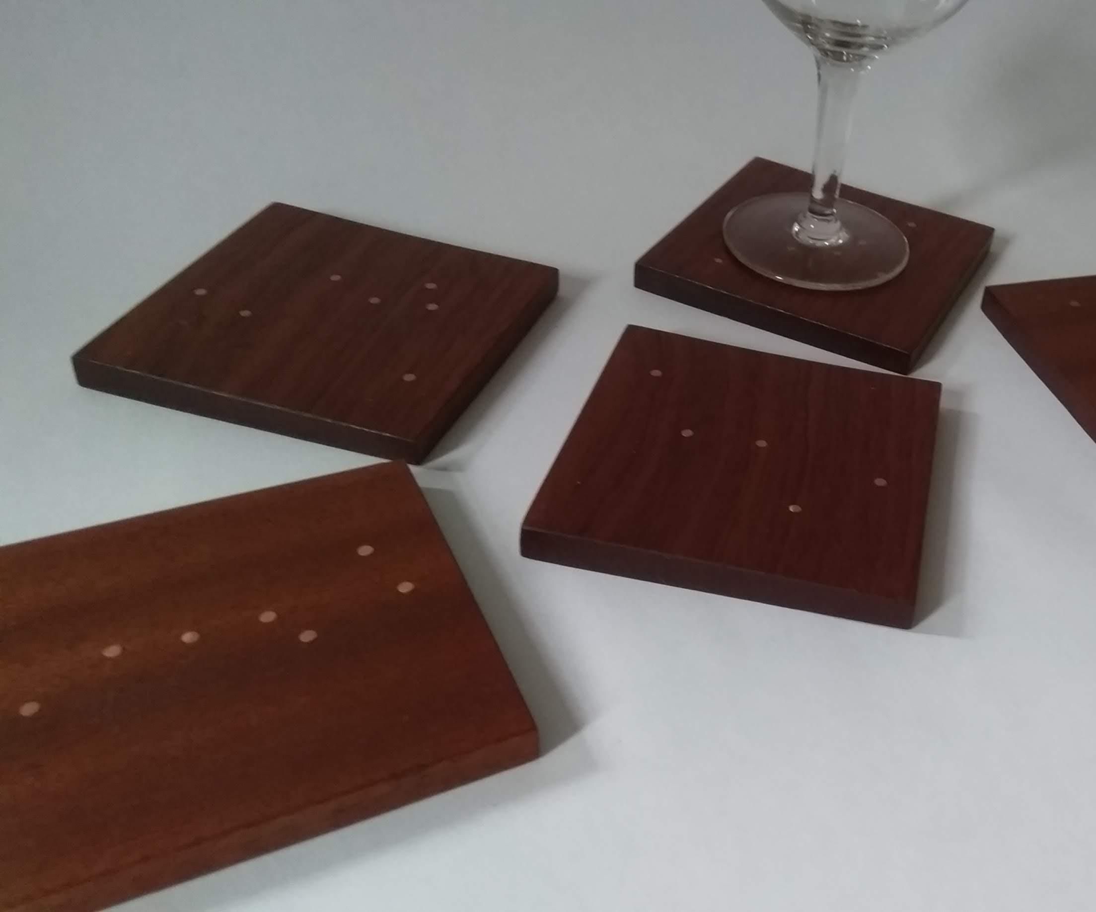 Constellation Coasters With Copper Inlay : 8 Steps (with Pictures ...