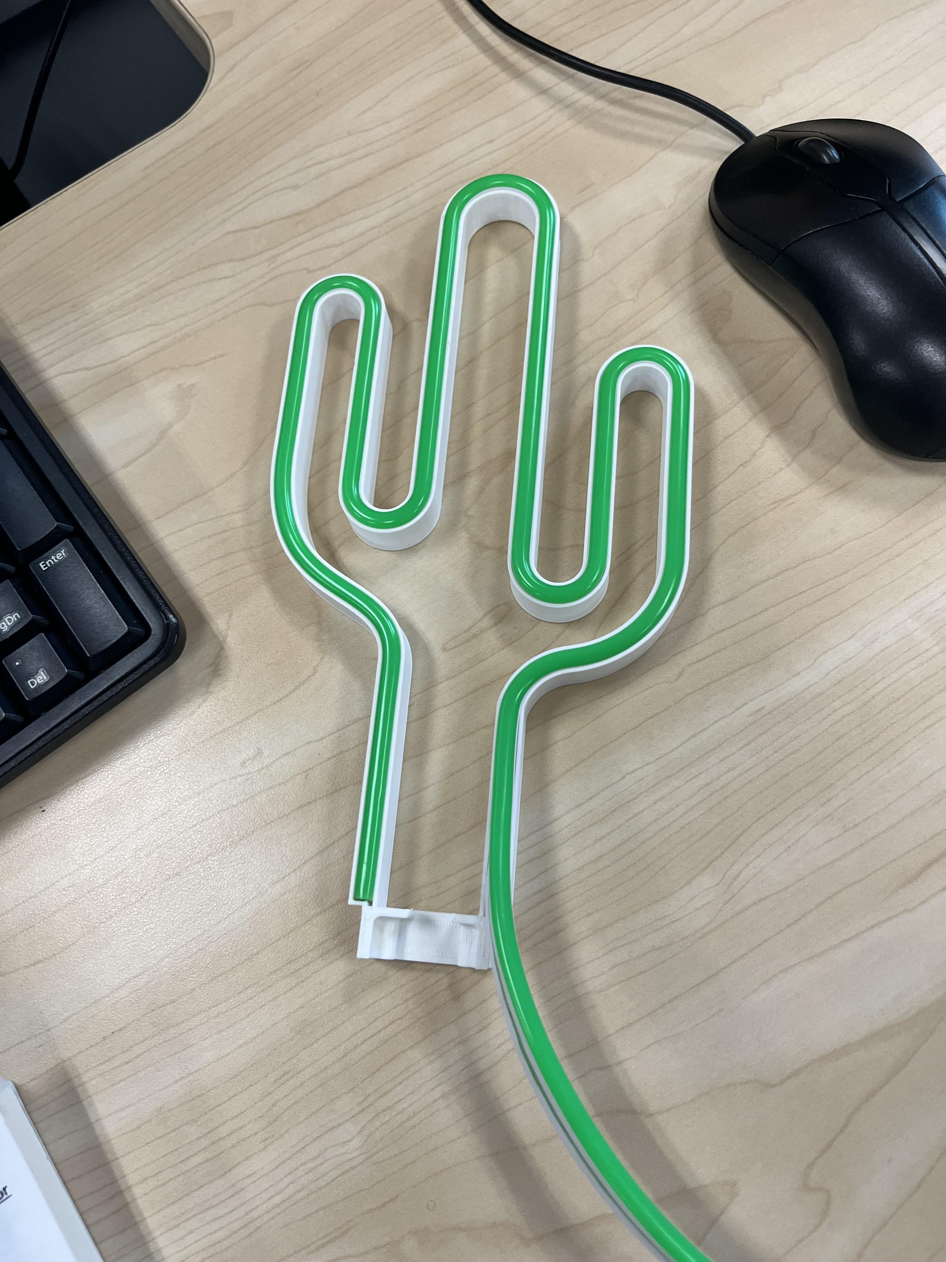 Make Your Own Customisable Desktop LED Neon Signs / Lights : 18 Steps ...